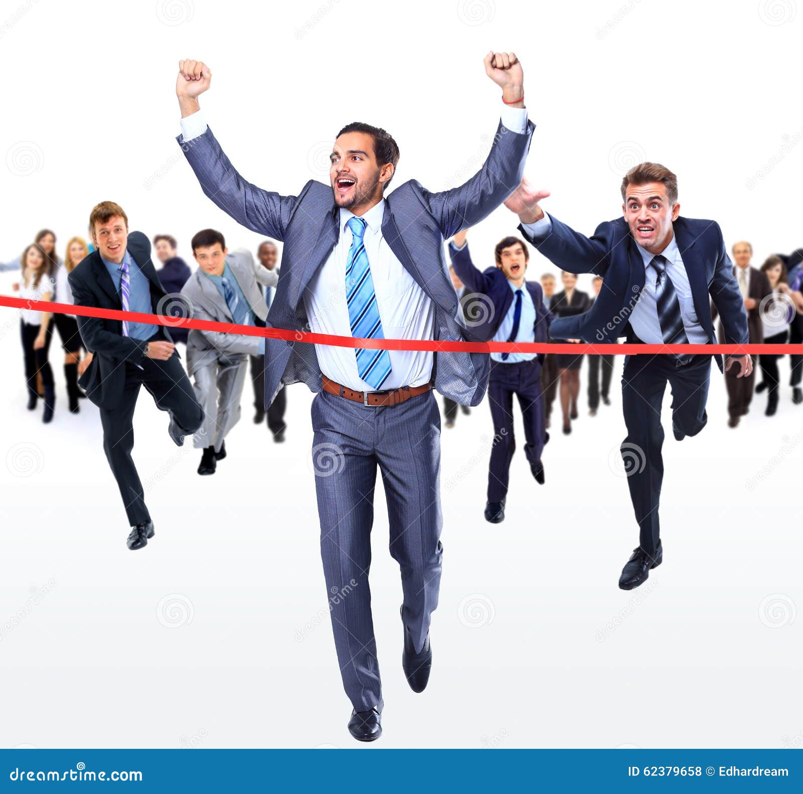 Happy businessman running stock photo. Image of business - 62379658