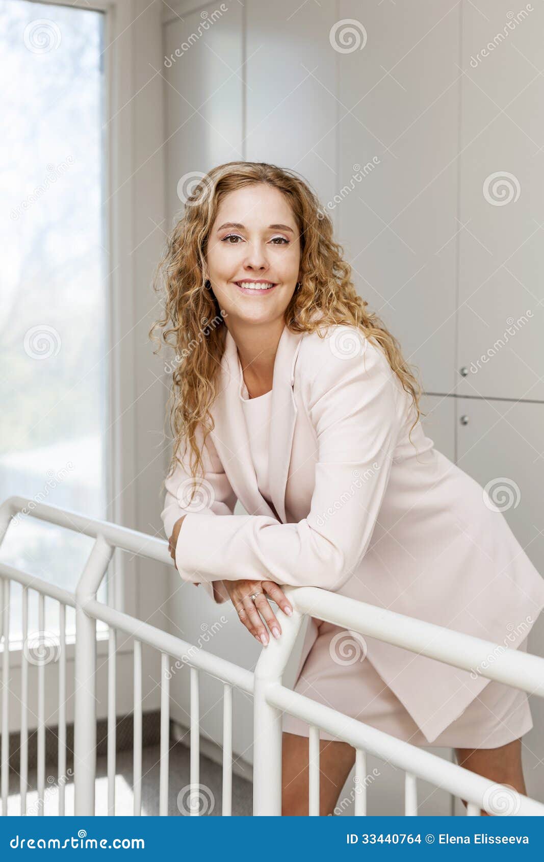 Happy Businesswoman Standing in Hallway Stock Photo - Image of ... Happy Businesswoman Standing in Hallway Stock Photo - Image of ...