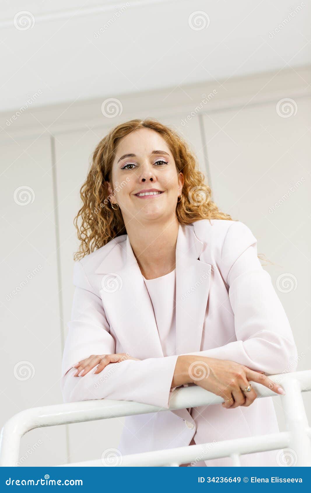 Happy Businesswoman Standing in Hallway Stock Image - Image of proud ... Happy Businesswoman Standing in Hallway Stock Image - Image of proud ...