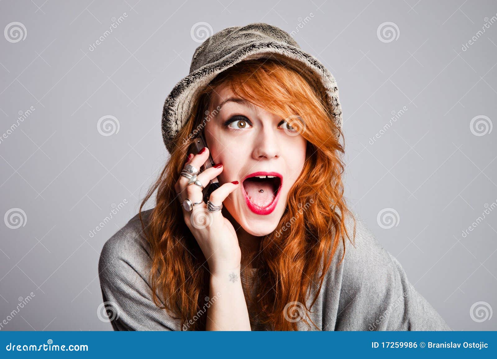 Happy call stock photo. Image of cute, communication - 17259986