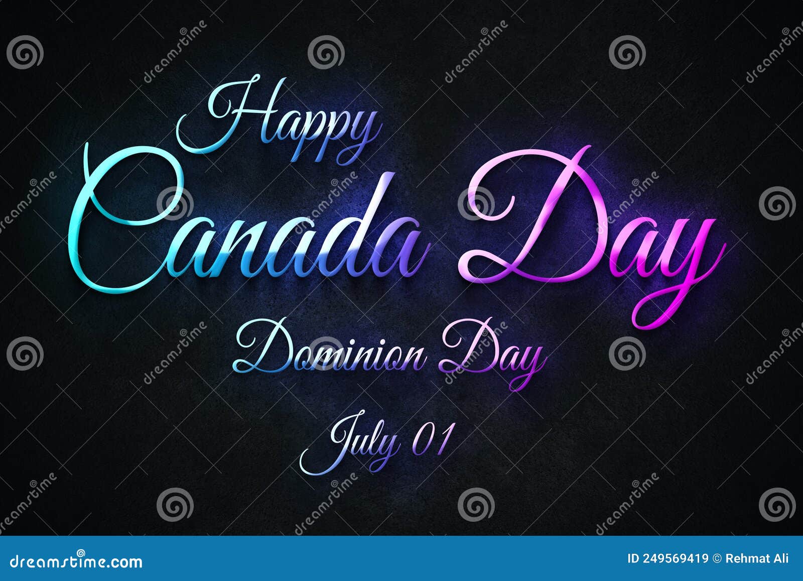 Happy Canada Day, Dominion Day, July 01. July Calendar on Workplace ...