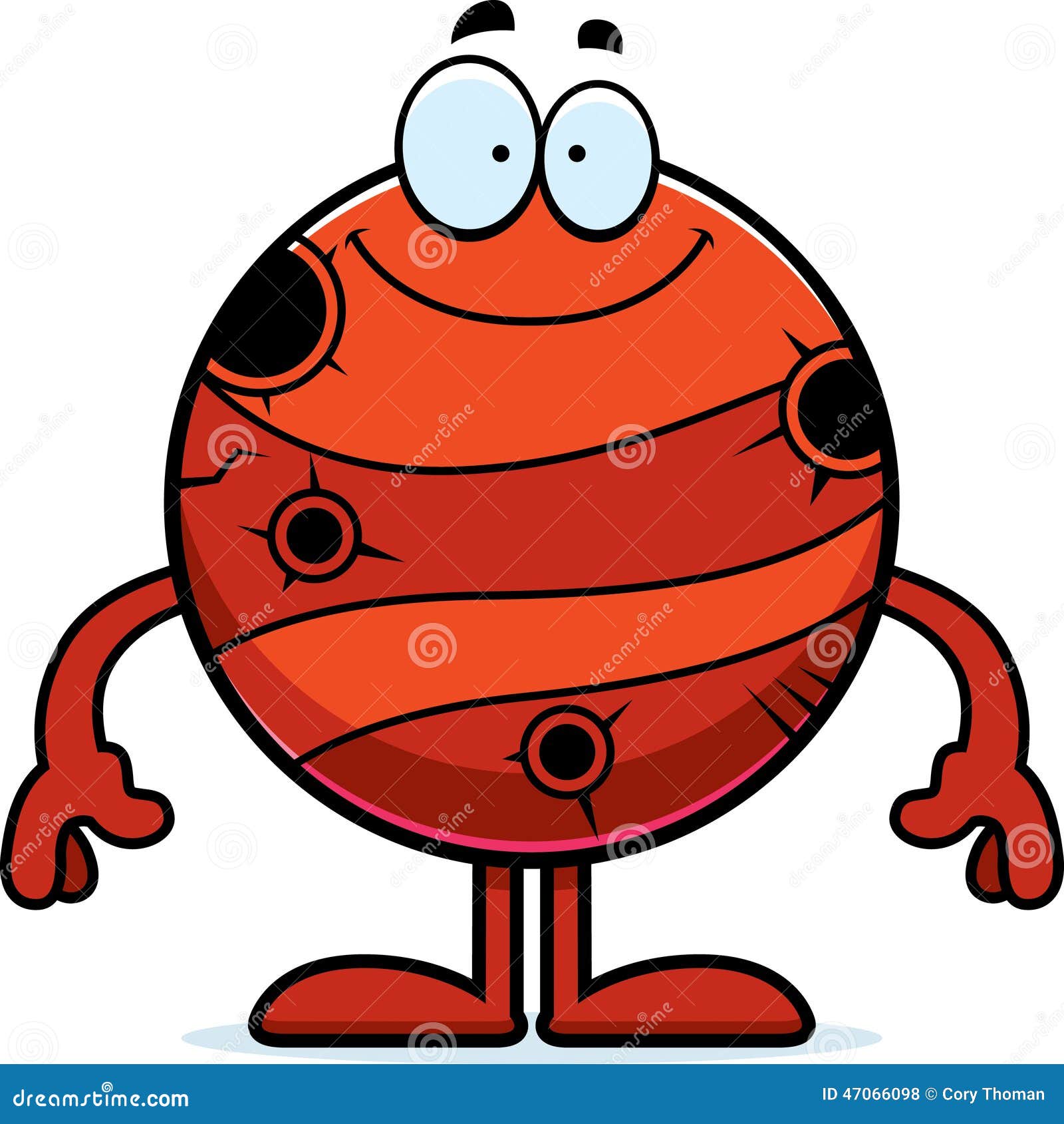 Happy Cartoon Mercury stock vector. Illustration of body - 47066098