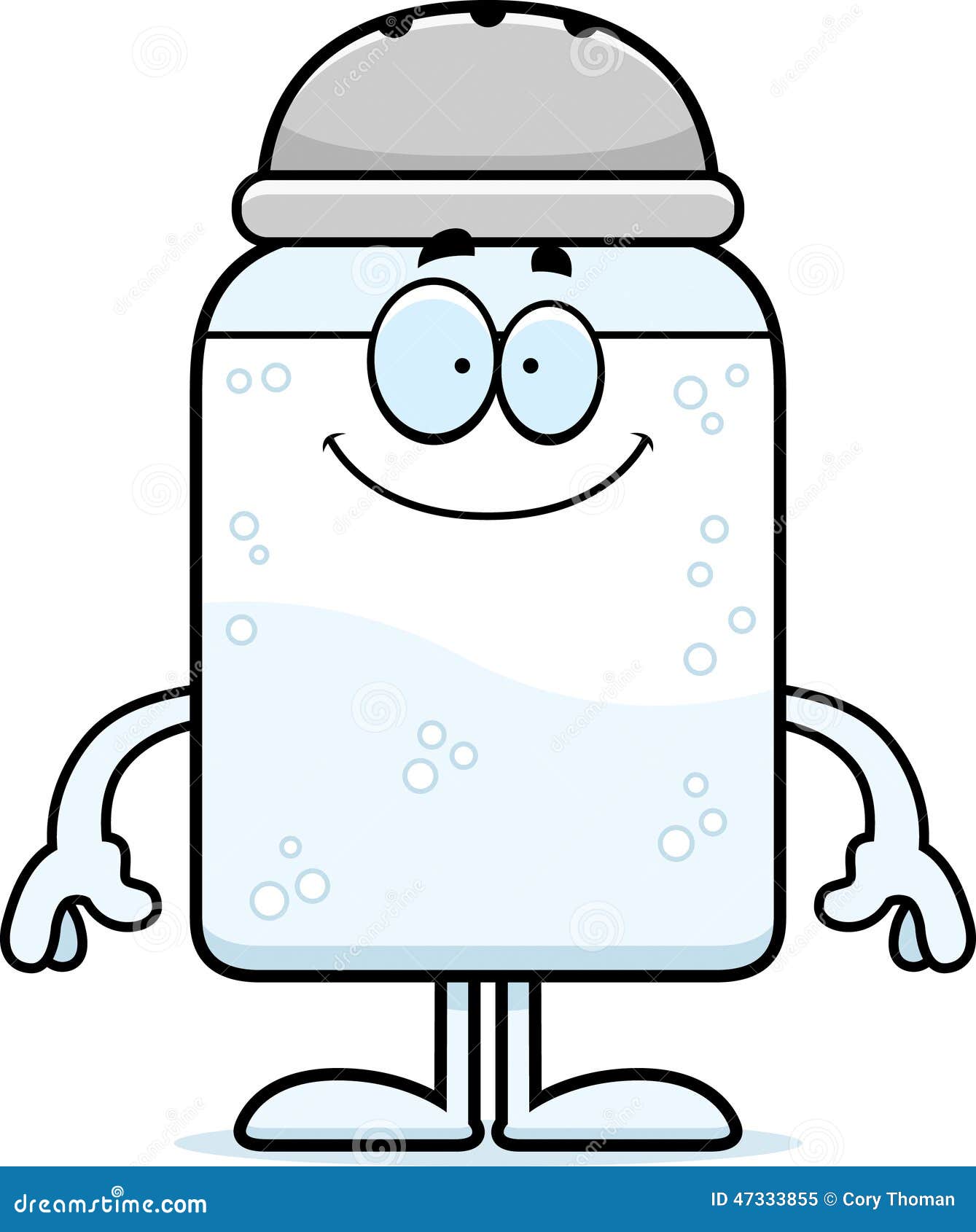 Happy Cartoon Salt stock vector. Illustration of graphic - 47333855
