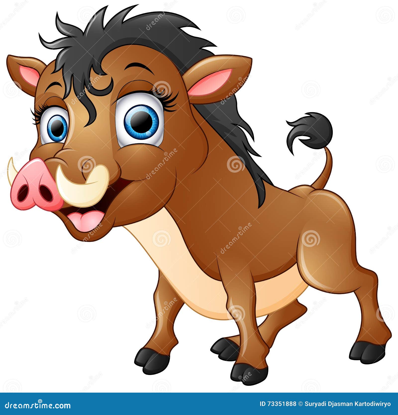 Cartoon Warthog | CartoonDealer.com #65335555
