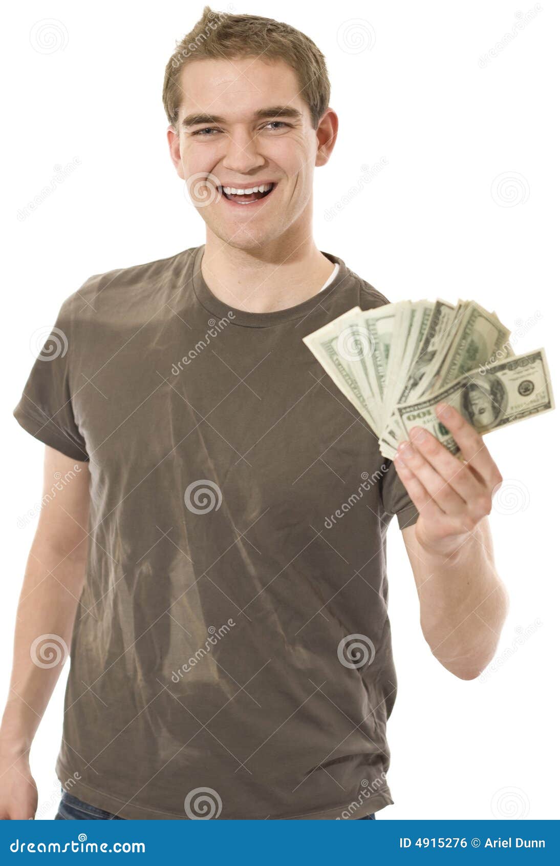 Happy with Cash stock photo. Image of college, dollar - 4915276