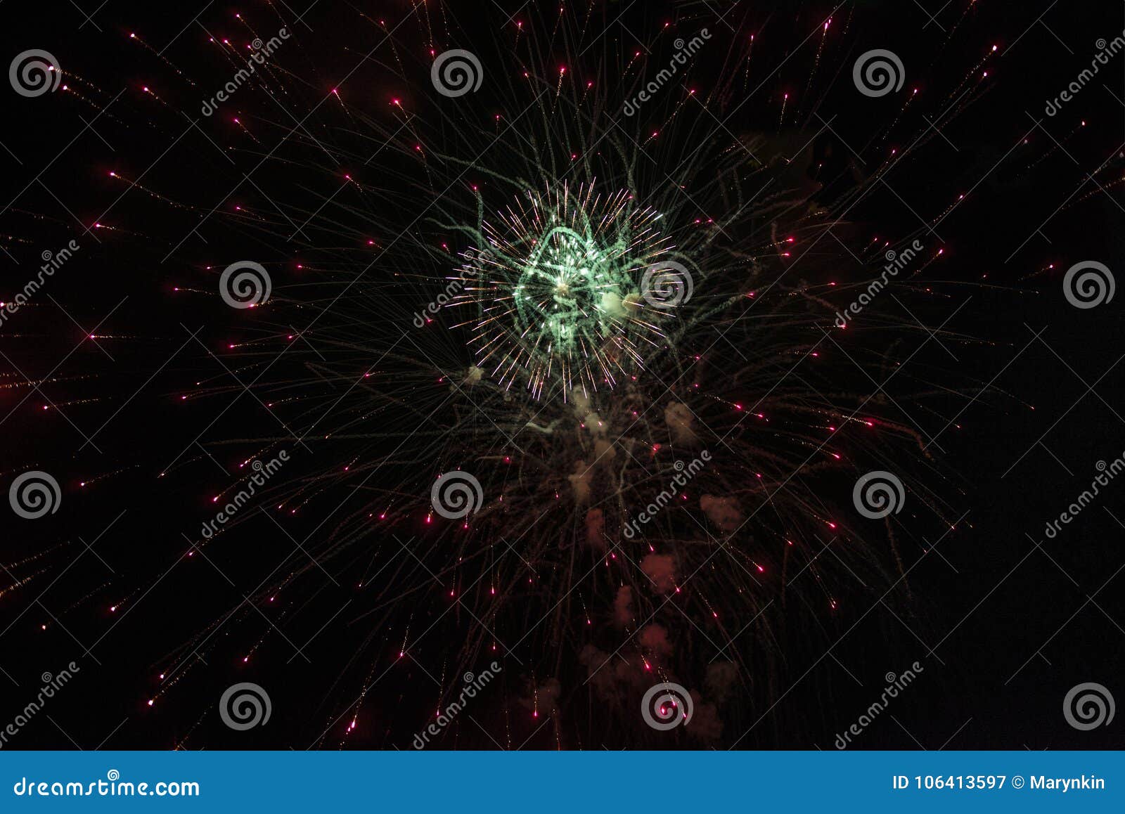 Happy celebration Firework stock image. Image of cheerful - 106413597
