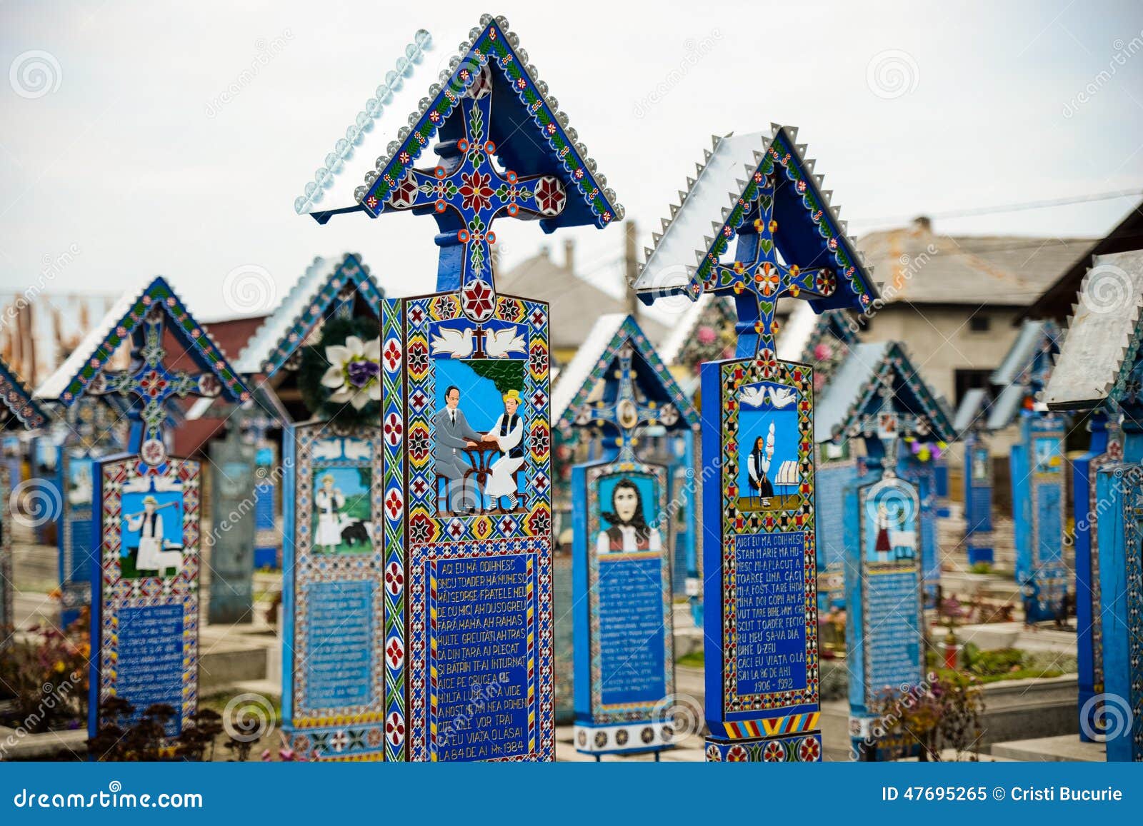 Happy cemetery stock image. Image of grave, dead, landmark - 47695265