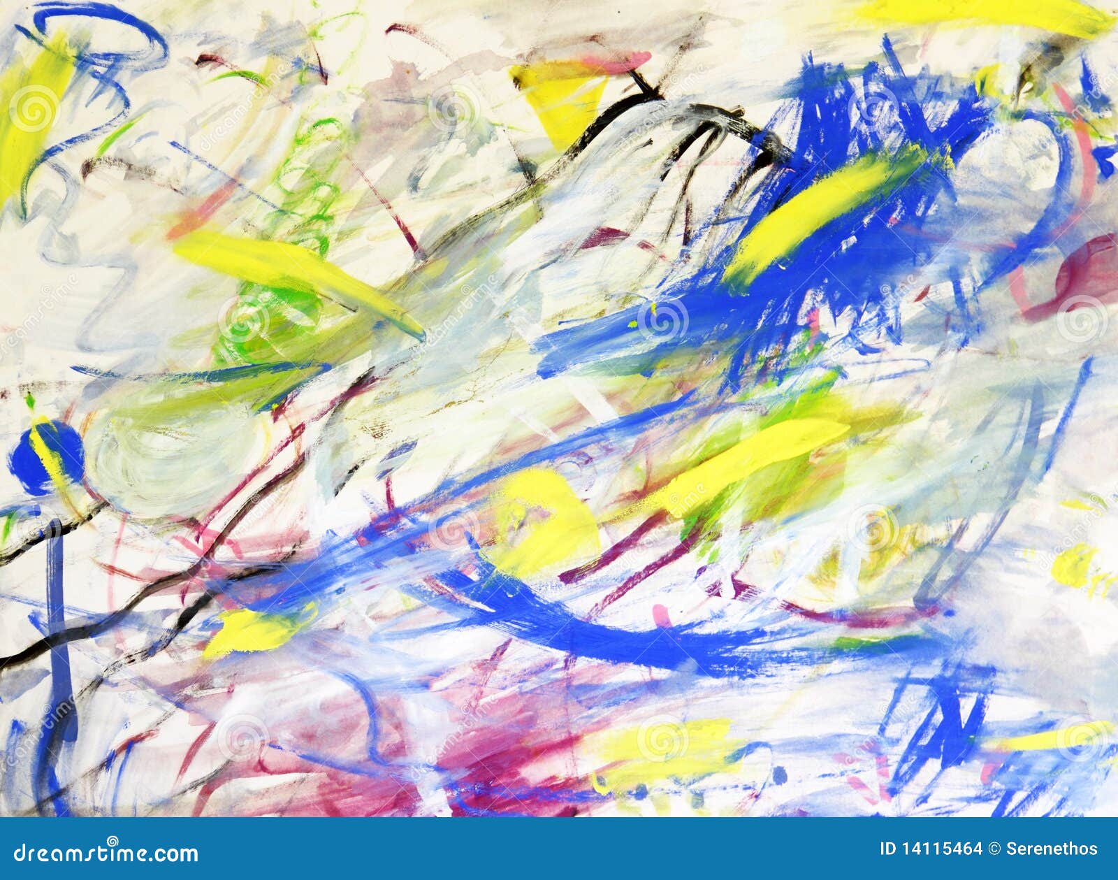 Happy Chaos Abstract Background Stock Illustration - Illustration of ...