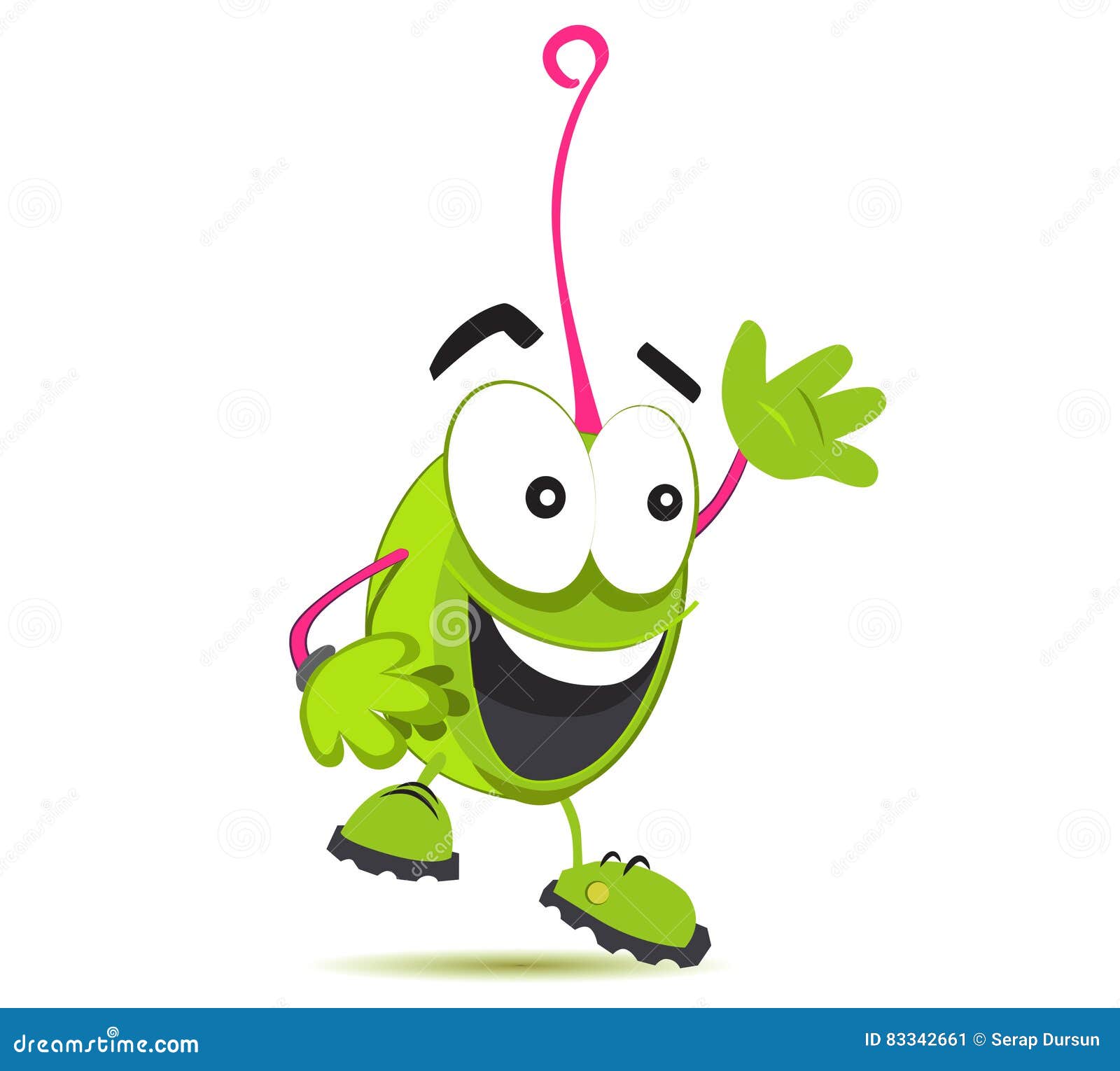 Happy Character Design stock vector. Illustration of adviser - 83342661