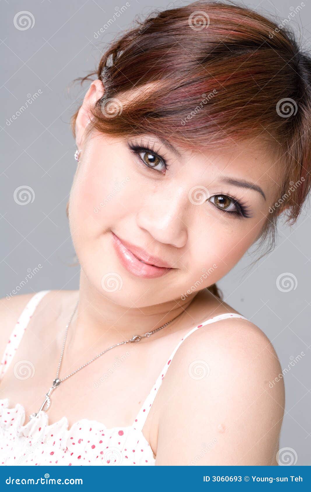 Happy cheerful girl stock image. Image of beauty, face - 3060693