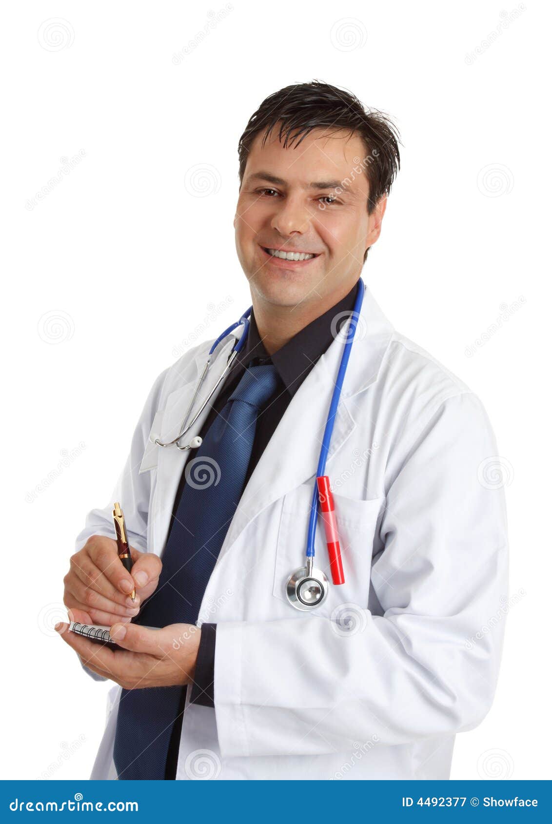 Happy cheerful male doctor stock image. Image of background - 4492377