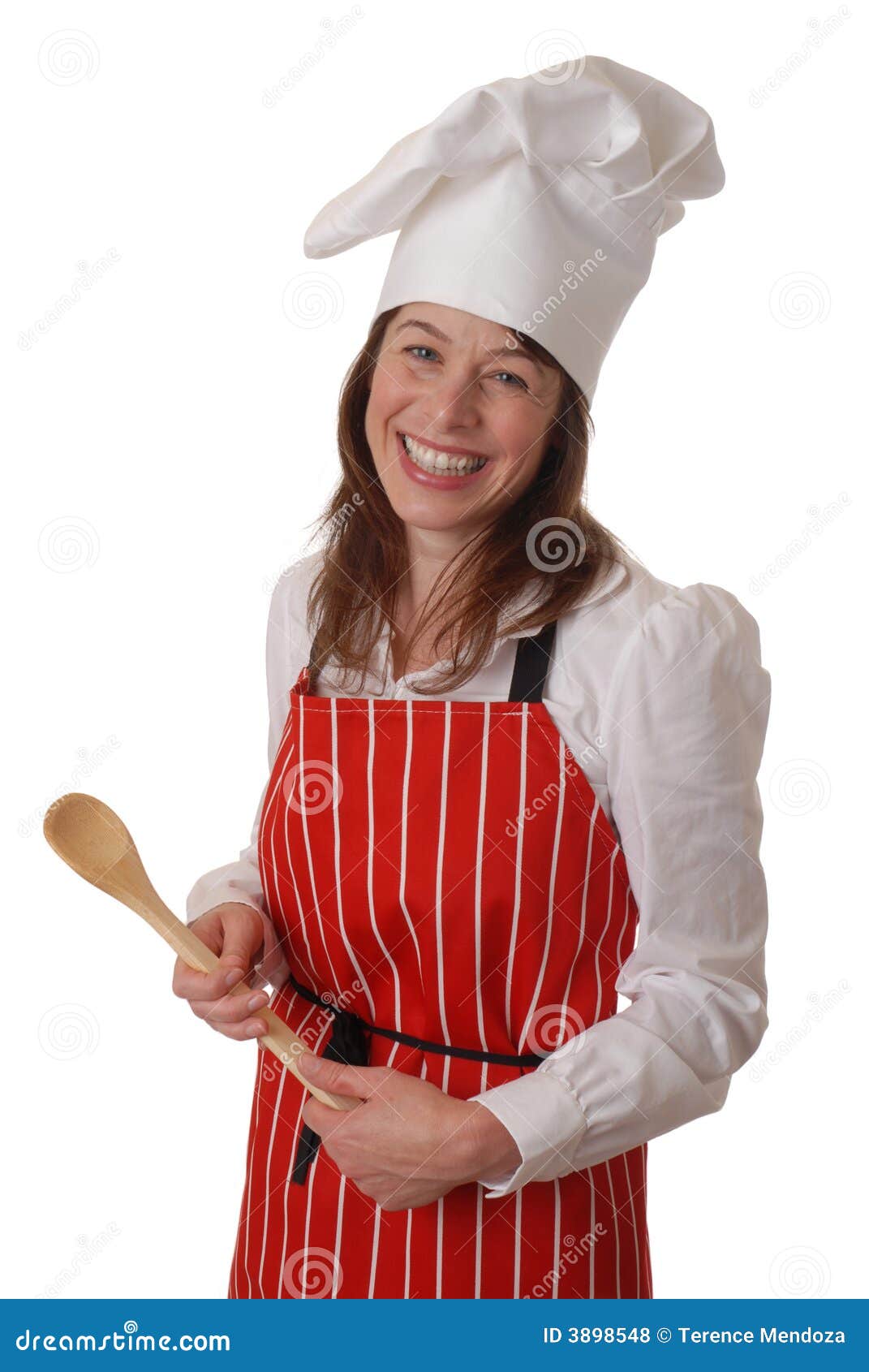 Happy Chef stock photo. Image of brunette, caucasian, smile - 3898548