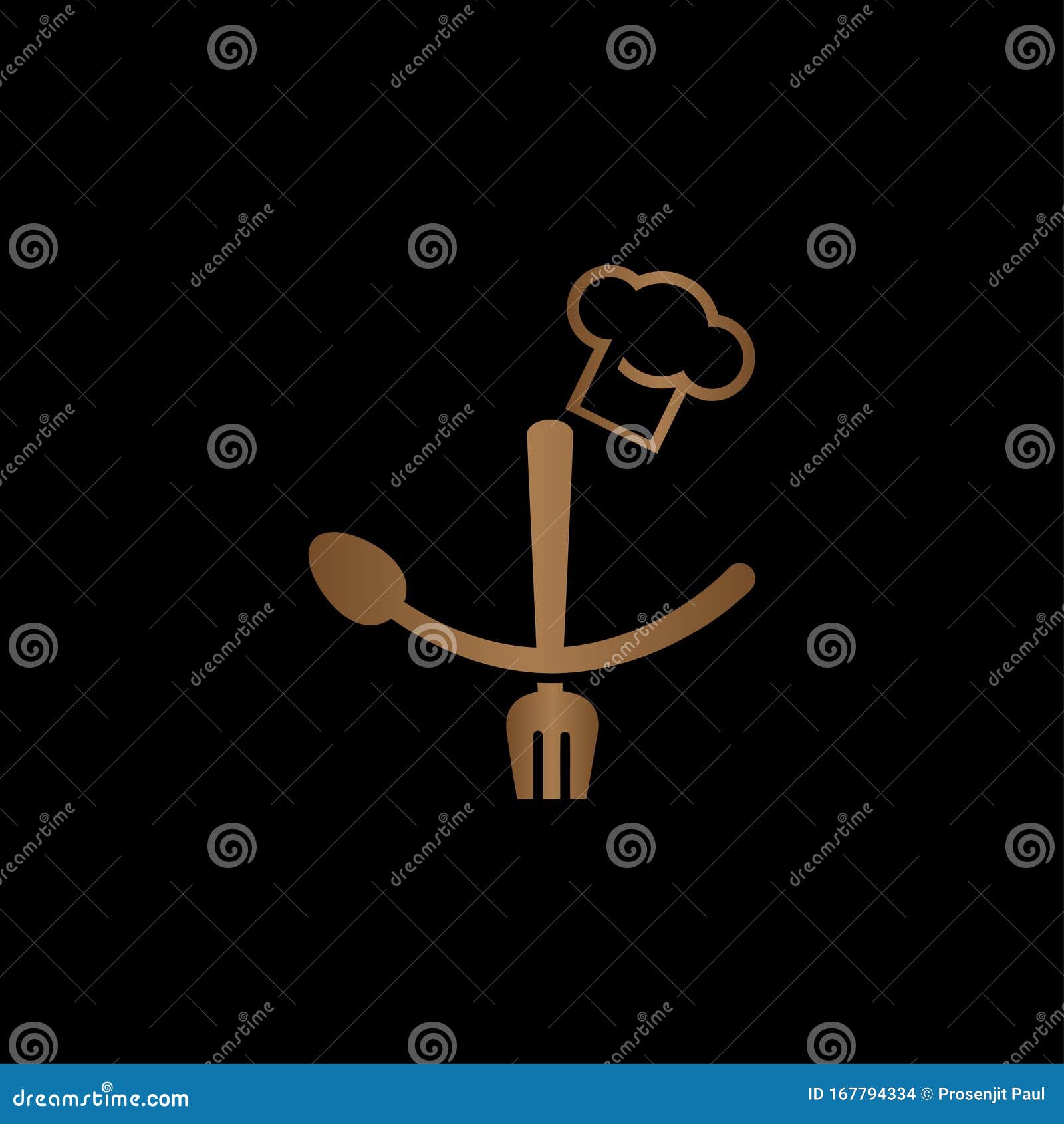 Happy Chef Logo Design, Restaurant Logo Design Stock Vector ...