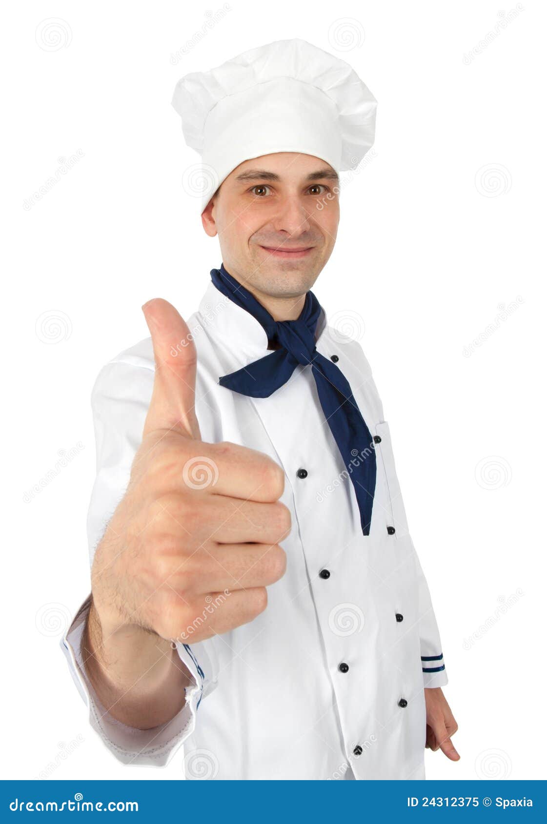 Happy Chef With Thumbs Up Royalty Free Stock Photo - Image: 24312375