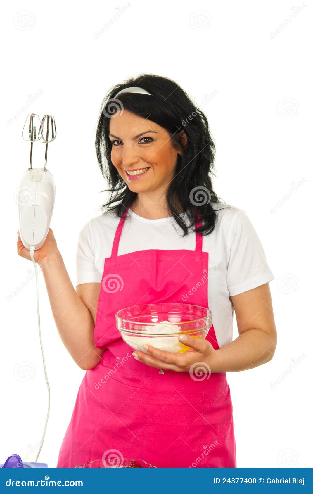 Chef With Mixer Stock Image | CartoonDealer.com #26733601