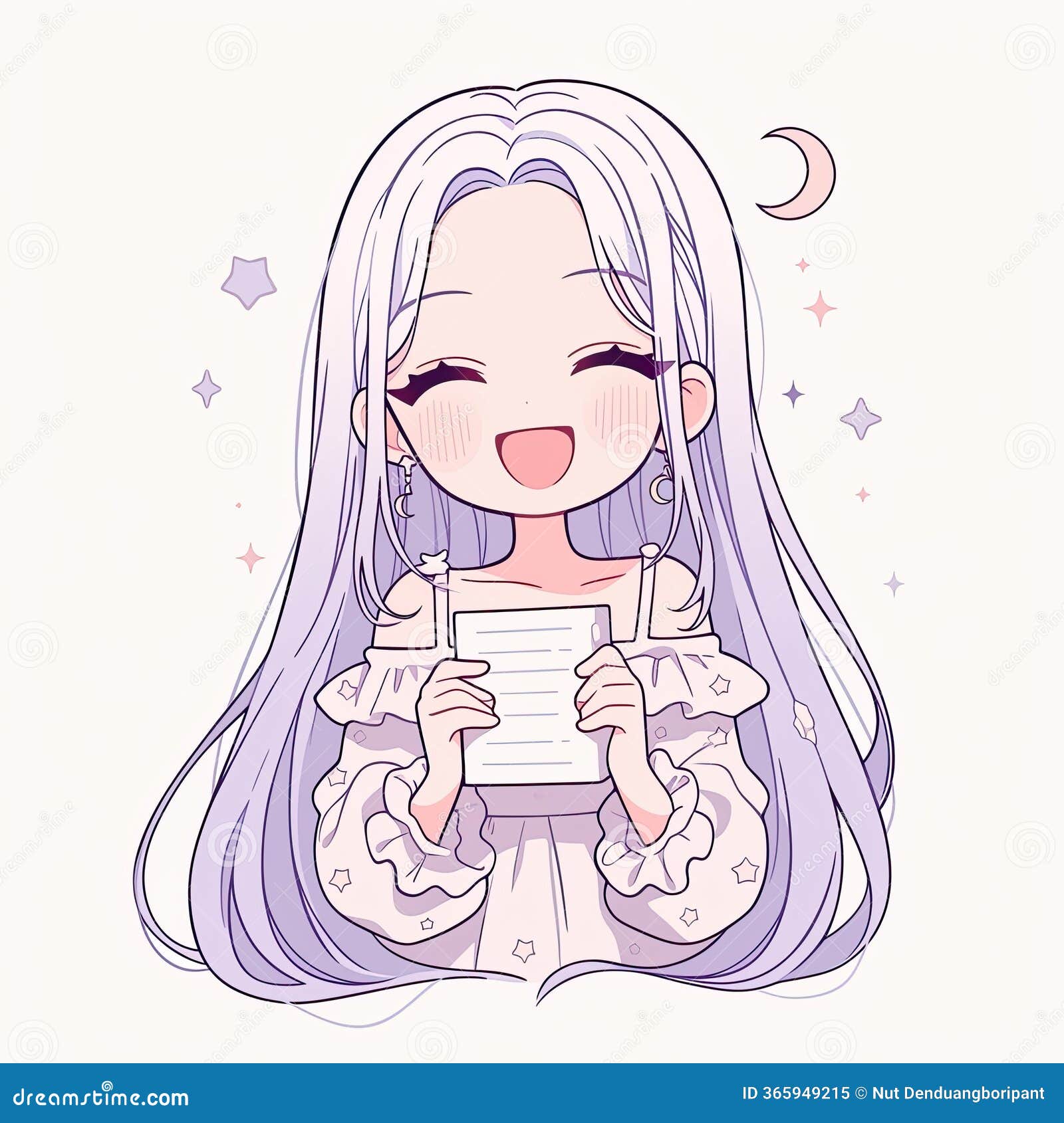 Happy Chibi Mother Chef Baking In Pixel Art Style Royalty-Free Cartoon ...