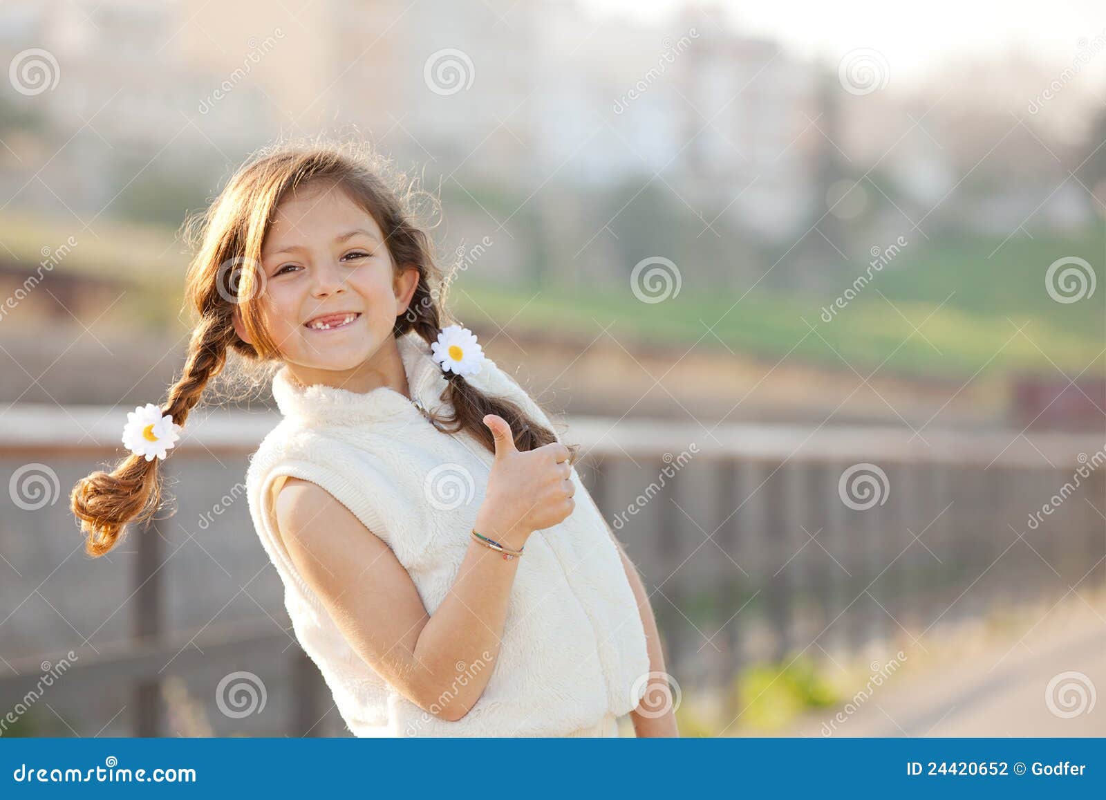 Happy child stock photo. Image of thumbs, smiles, smiling - 24420652