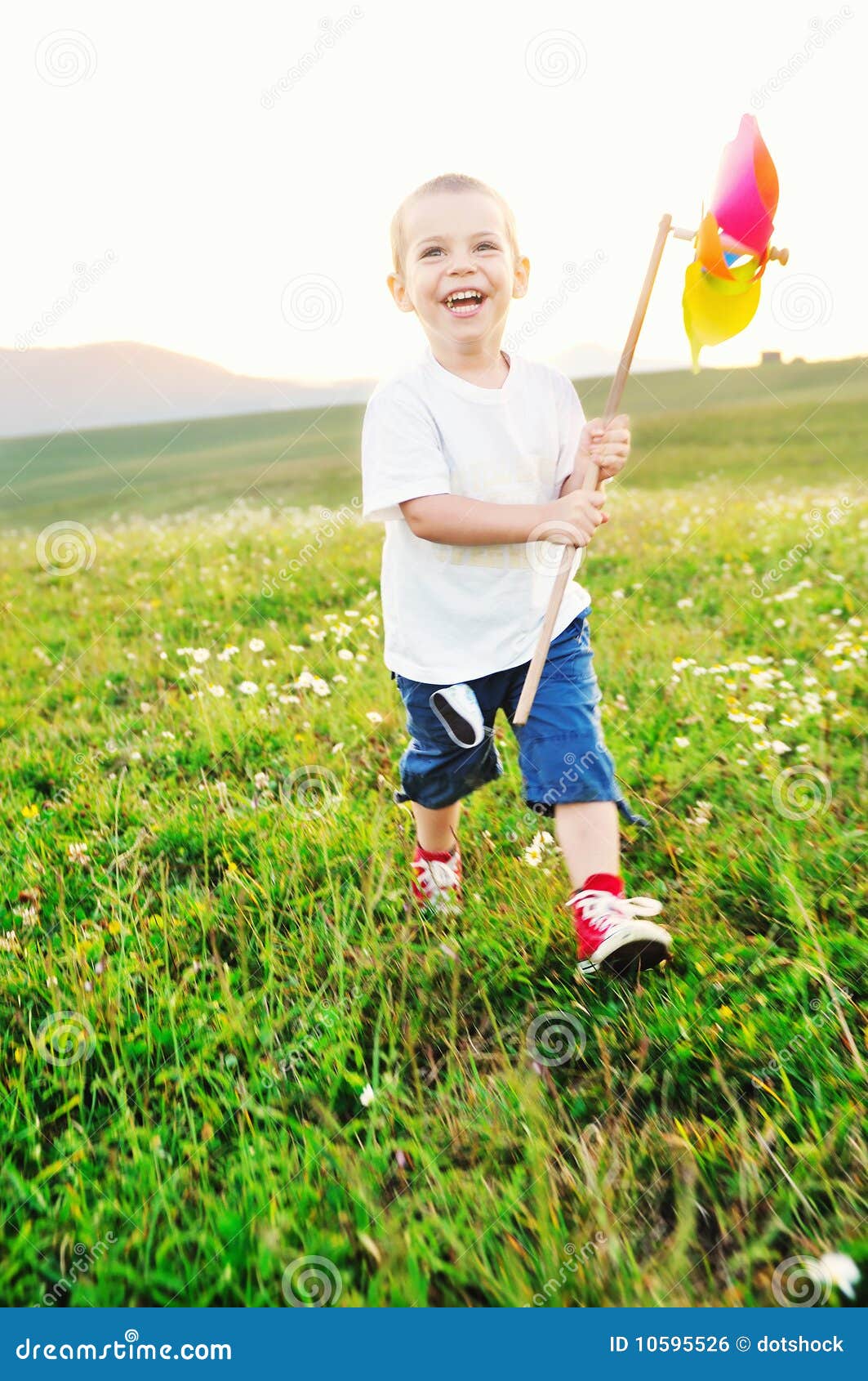 Happy Child Have Fun Outdoor Stock Photo - Image of child, family: 10595526