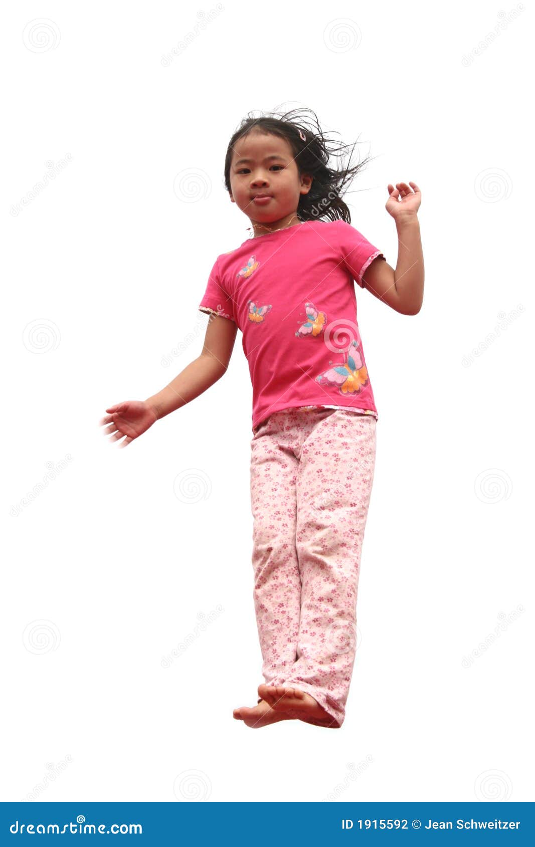 Happy child jump stock photo. Image of high, innocent - 1915592