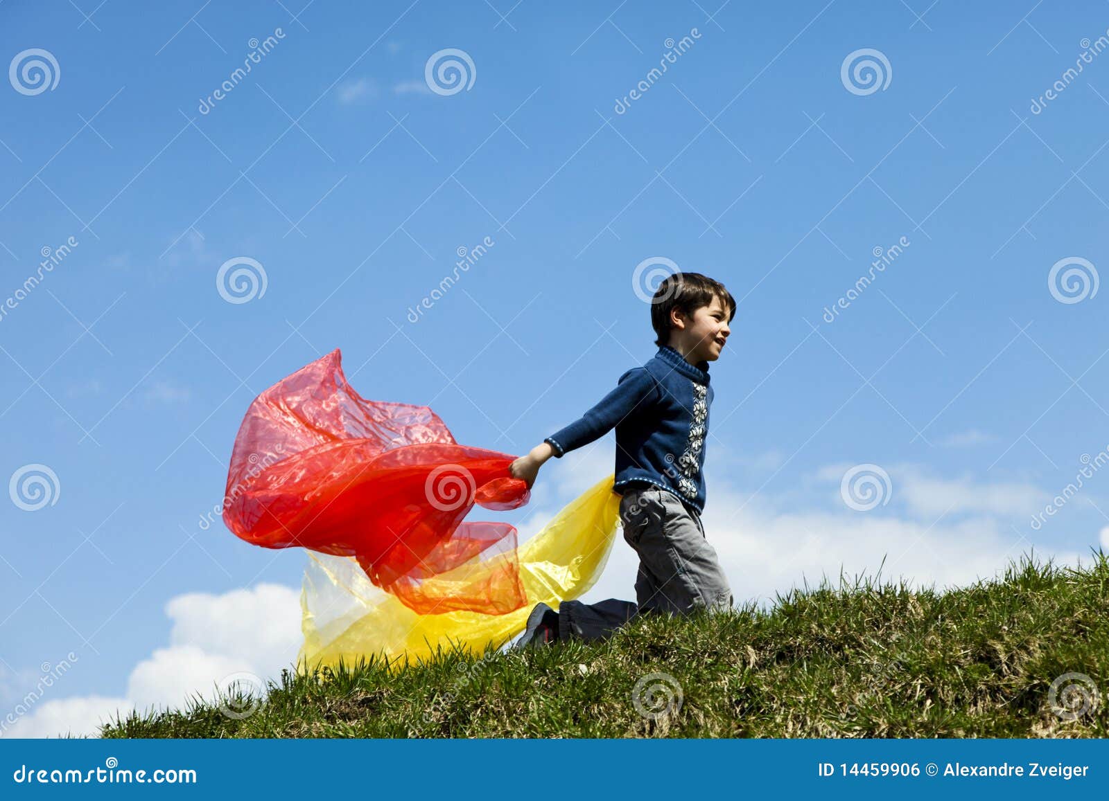 Happy child running free stock photo. Image of child - 14459906