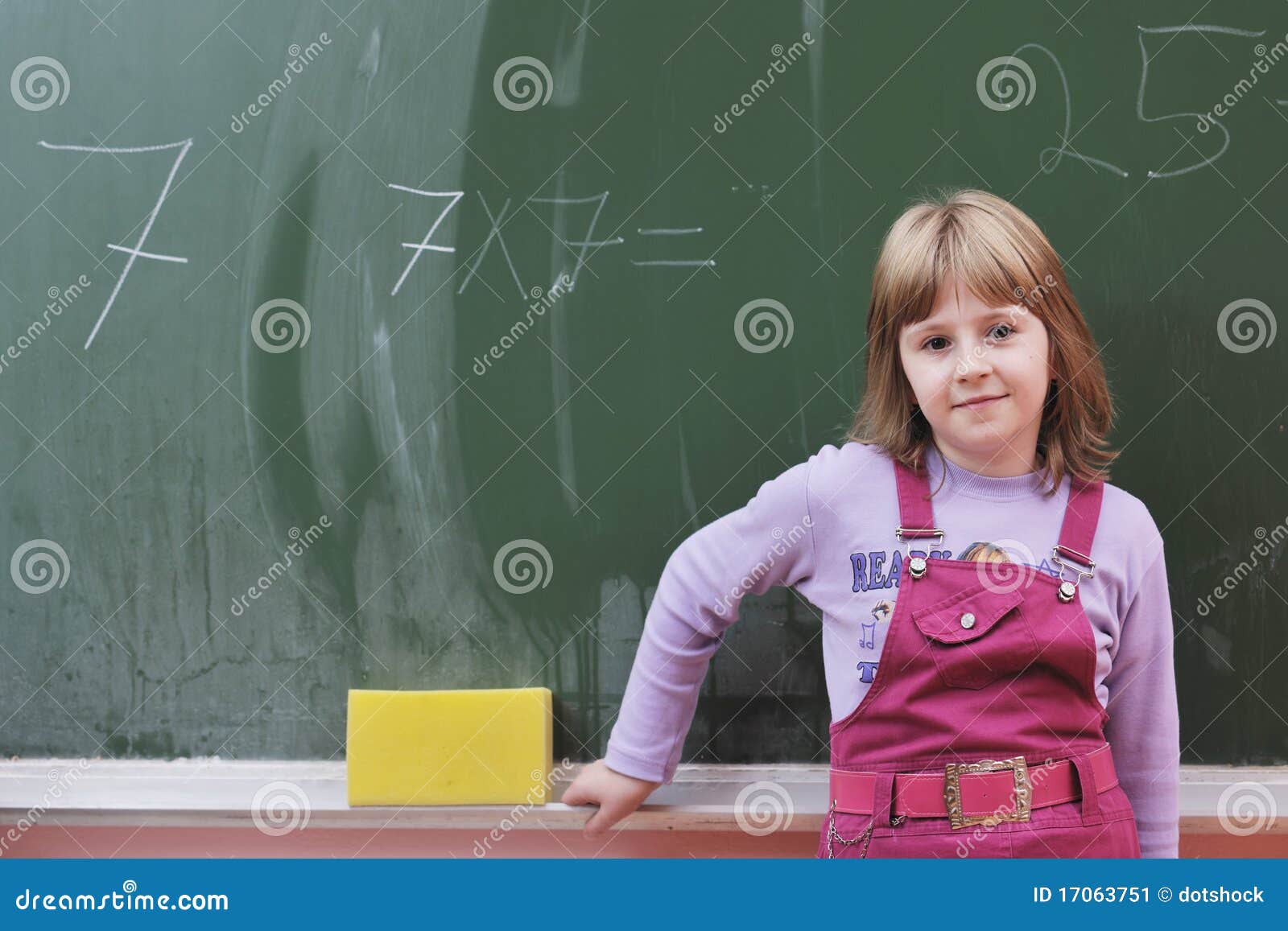 Happy Child in Schoold Have Fun and Learning Stock Image - Image of ...