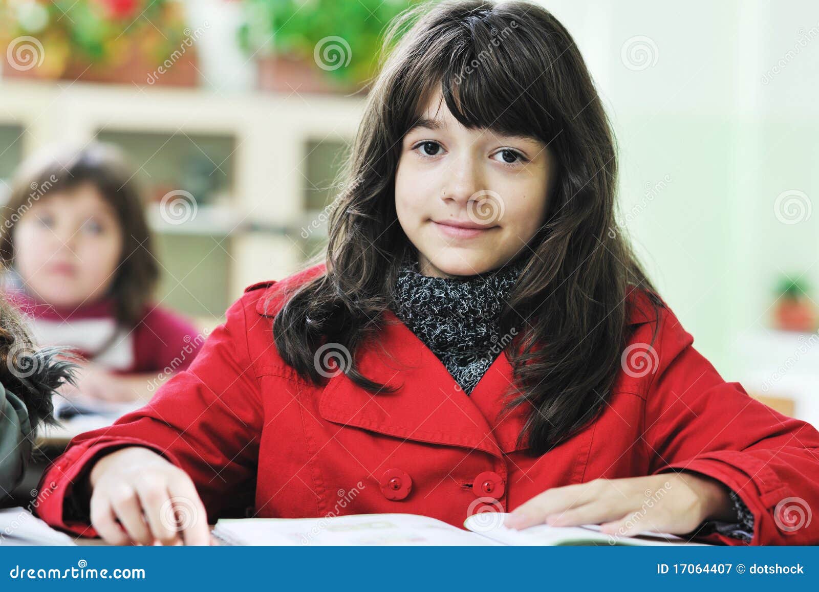 Happy Child in Schoold Have Fun and Learning Stock Image - Image of ...