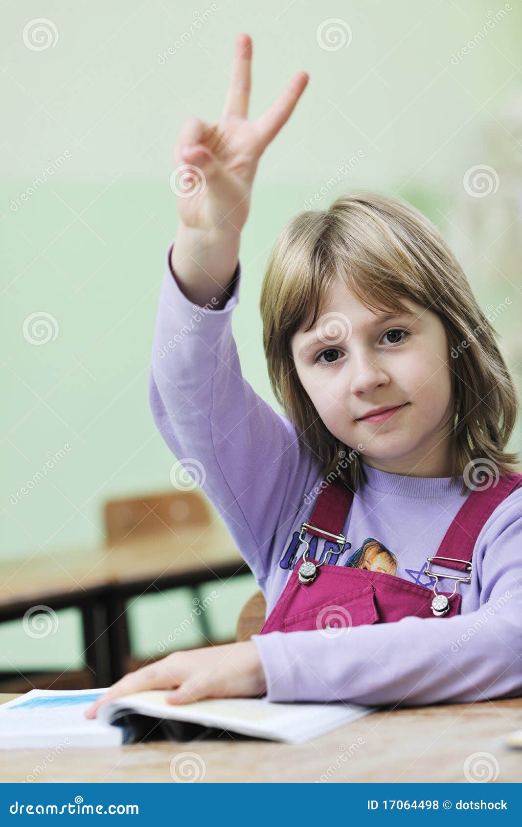 Happy Child in Schoold Have Fun and Learning Stock Photo - Image of ...