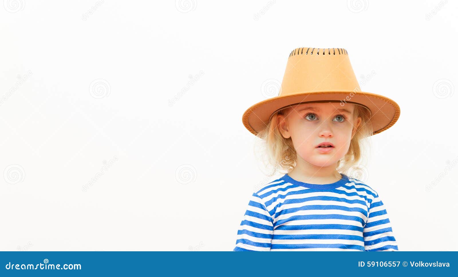 Happy Child on a White Background Stock Image - Image of healthy ...