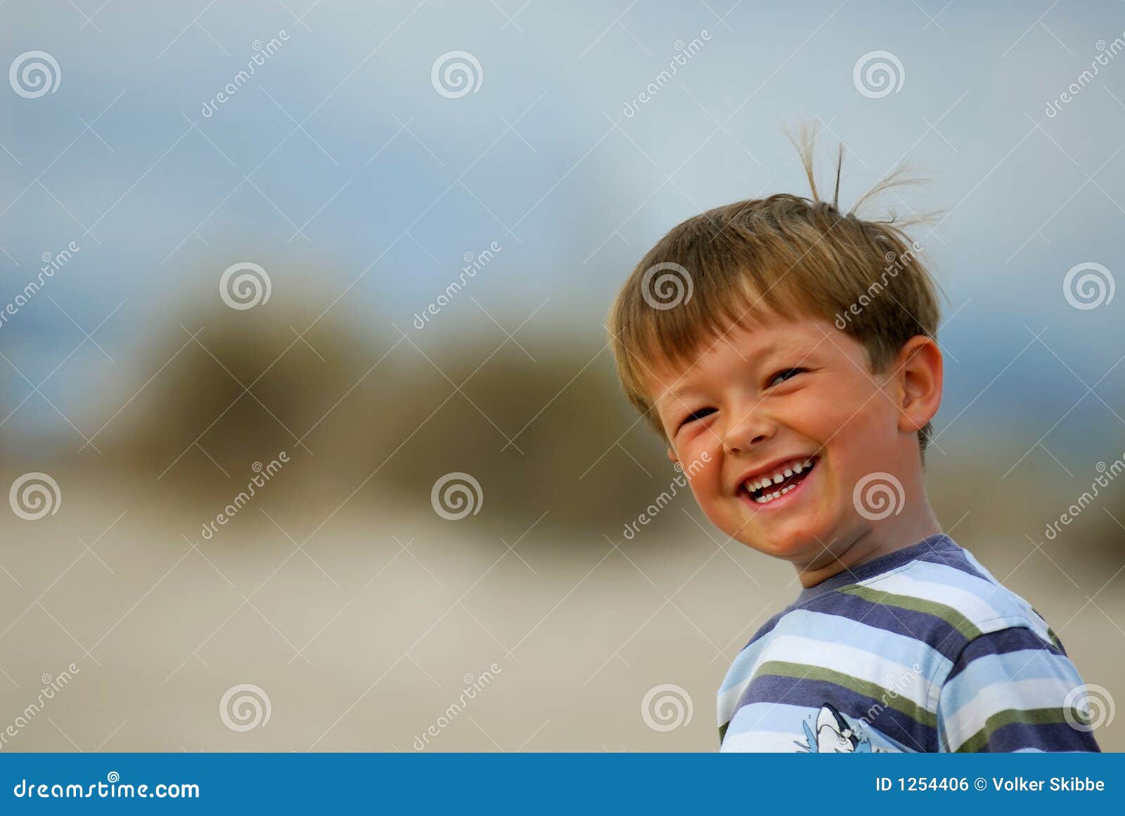 Happy childhood stock photo. Image of emotions, look, summer - 1254406