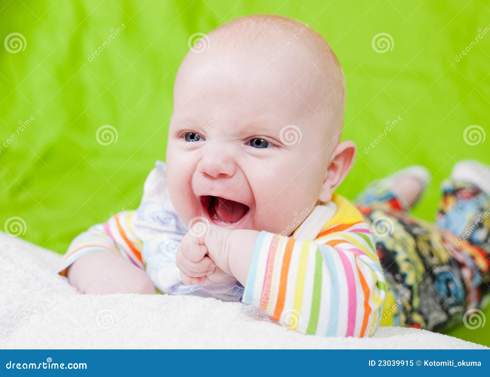 The happy childhood stock image. Image of childhood, months - 23039915