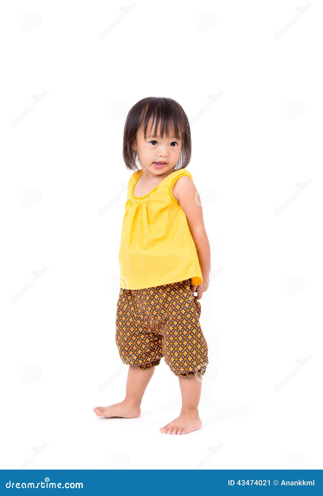 Happy Childhood Isolated on White Background Stock Image - Image of ...