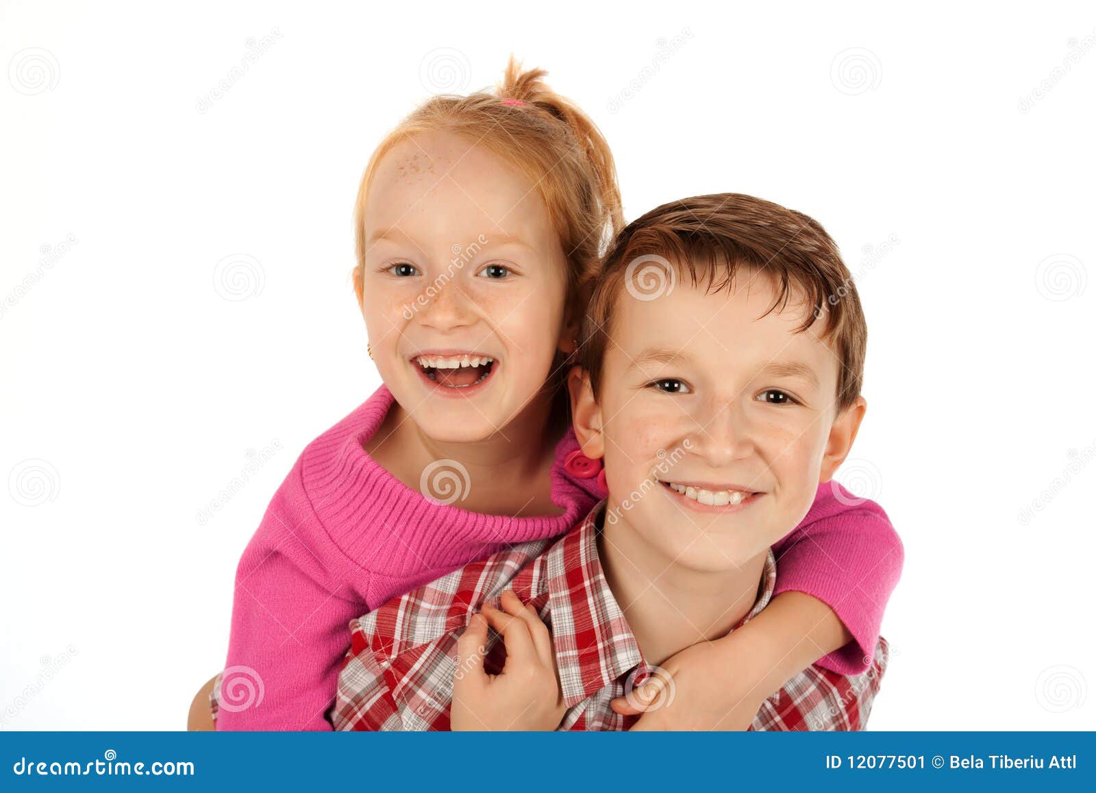 Happy children stock image. Image of brother, sibling - 12077501