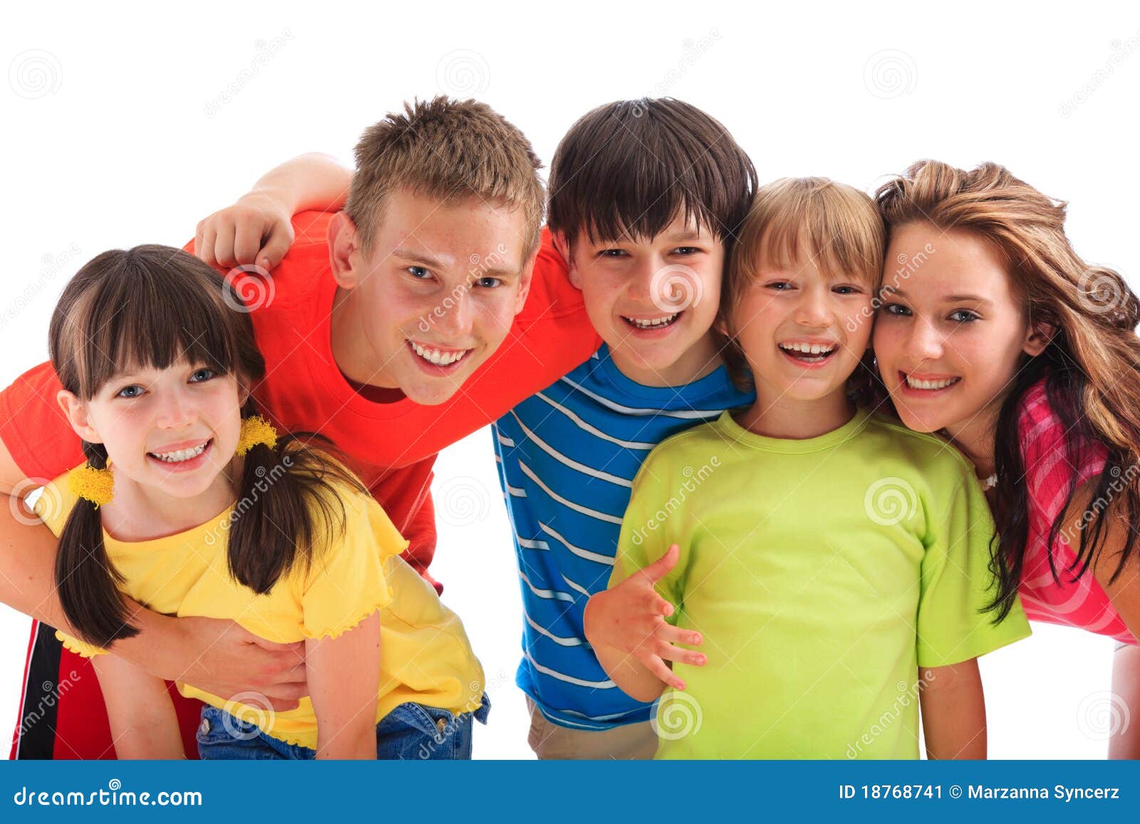 Happy children stock image. Image of happiness, caucasian - 18768741