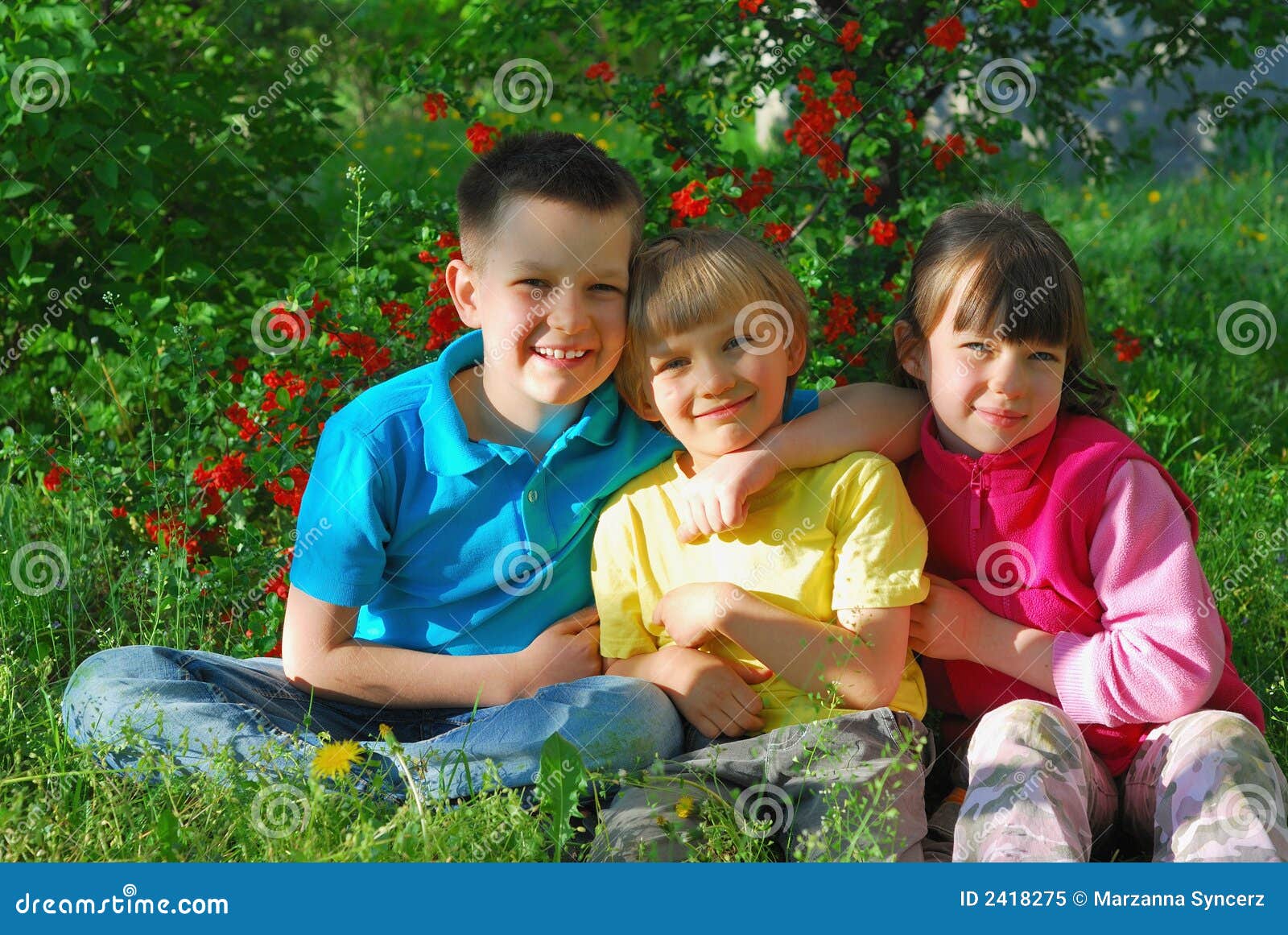 Happy children stock image. Image of happiness, joyful - 2418275