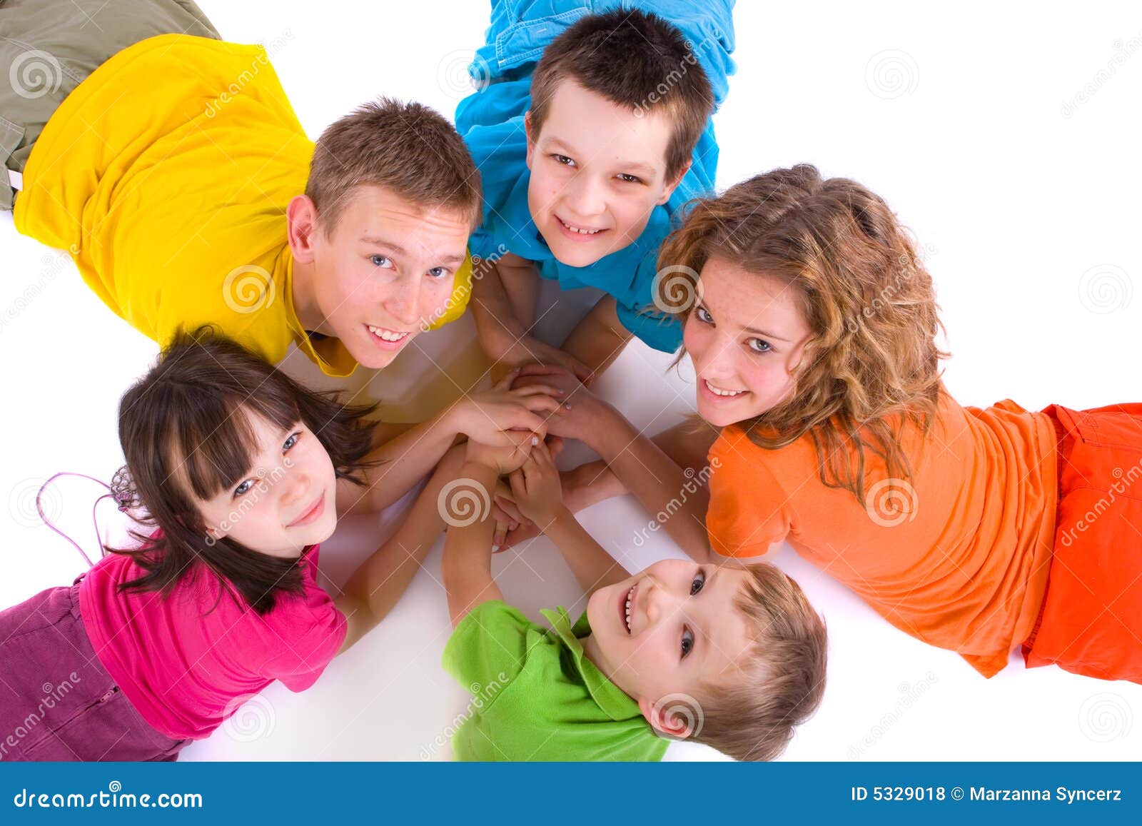 Happy Children stock photo. Image of vivid, studio, girls - 5329018