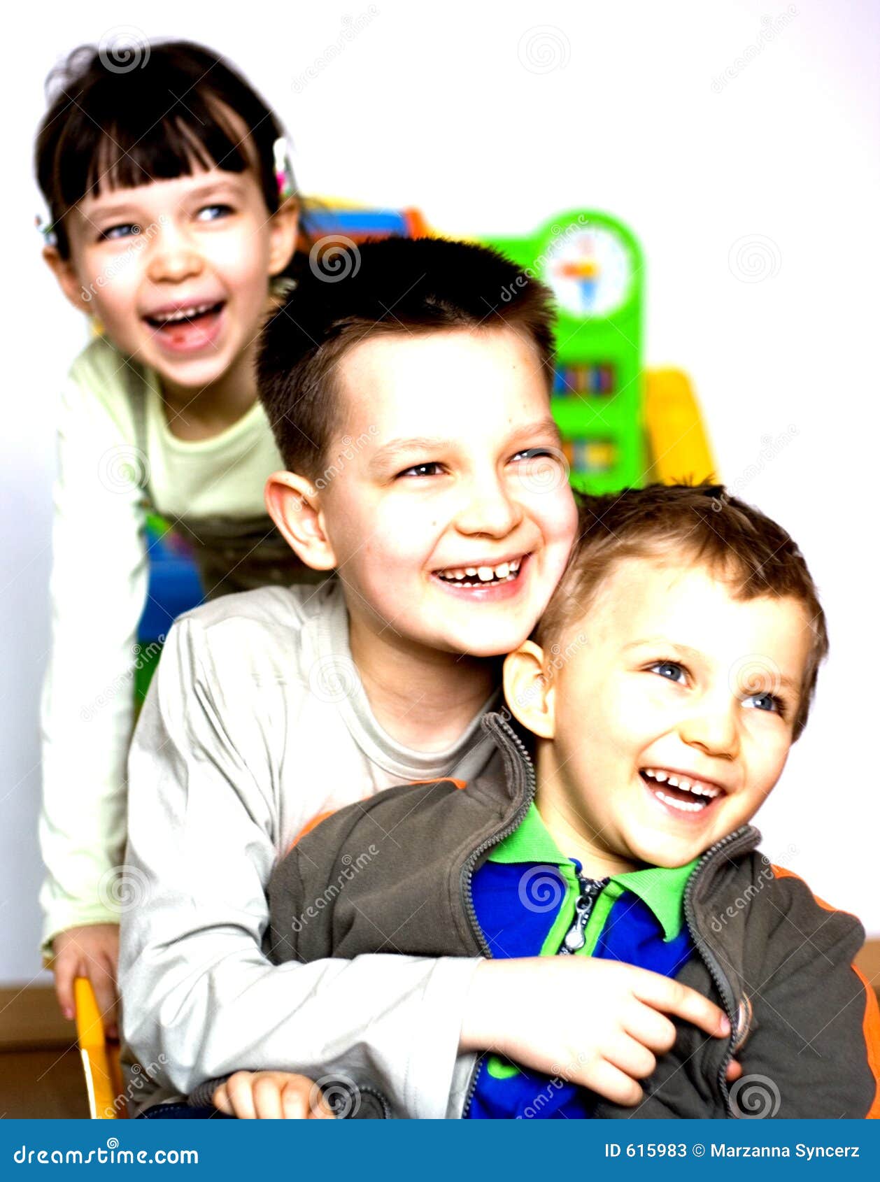 Happy children stock image. Image of young, eyes, child - 615983