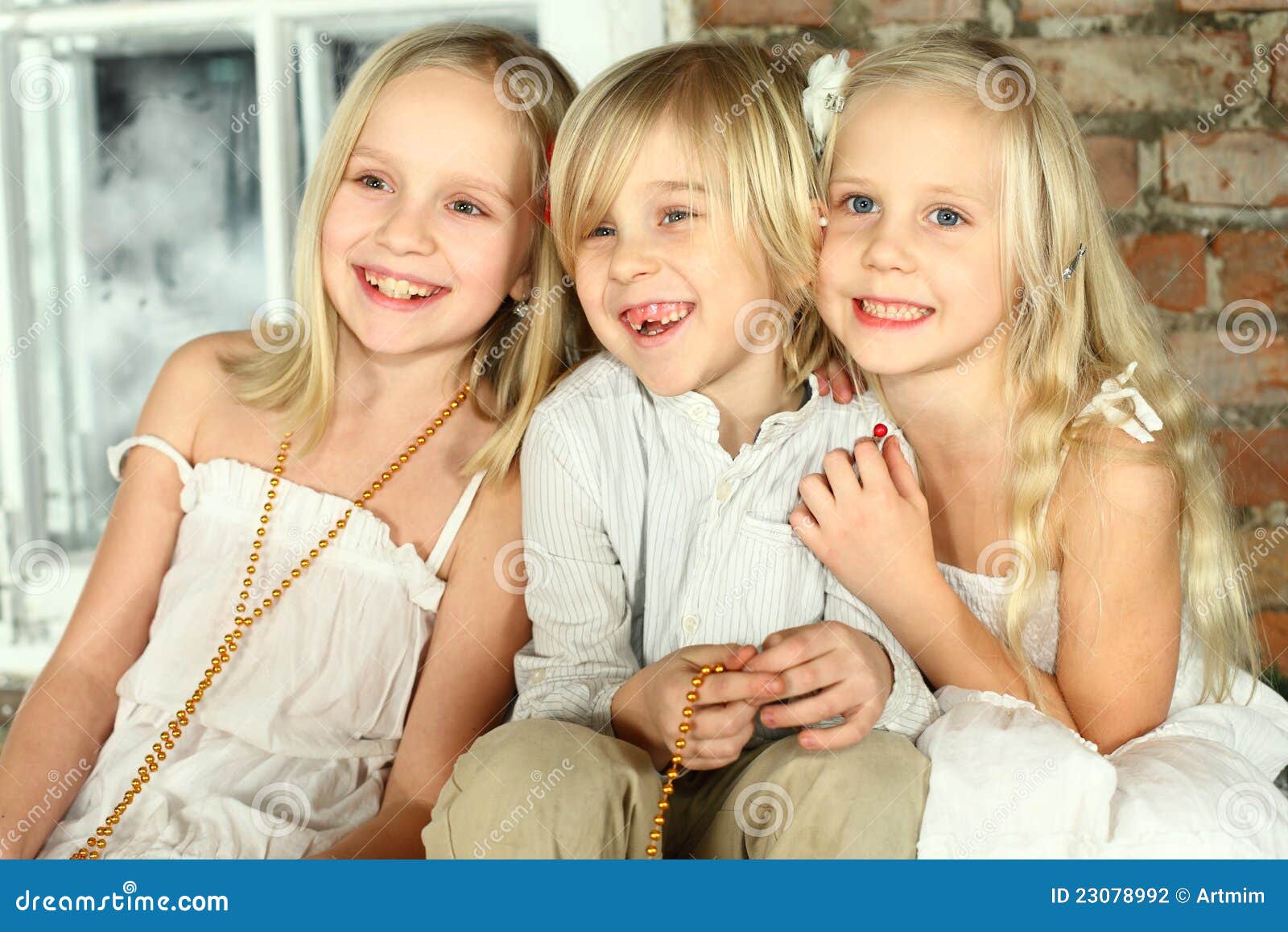 Happy Children - Kids Friends Stock Photo - Image of caucasian, child ...