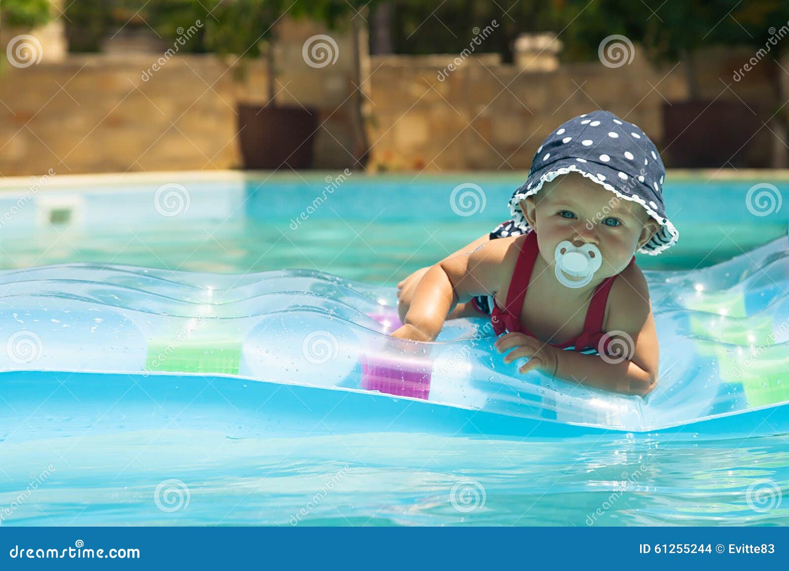 Happy Children Playing in the Pool Stock Photo - Image of kiddies, kids ...