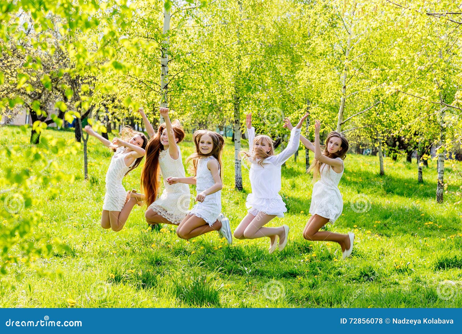 Happy children stock photo. Image of children, nature - 72856078