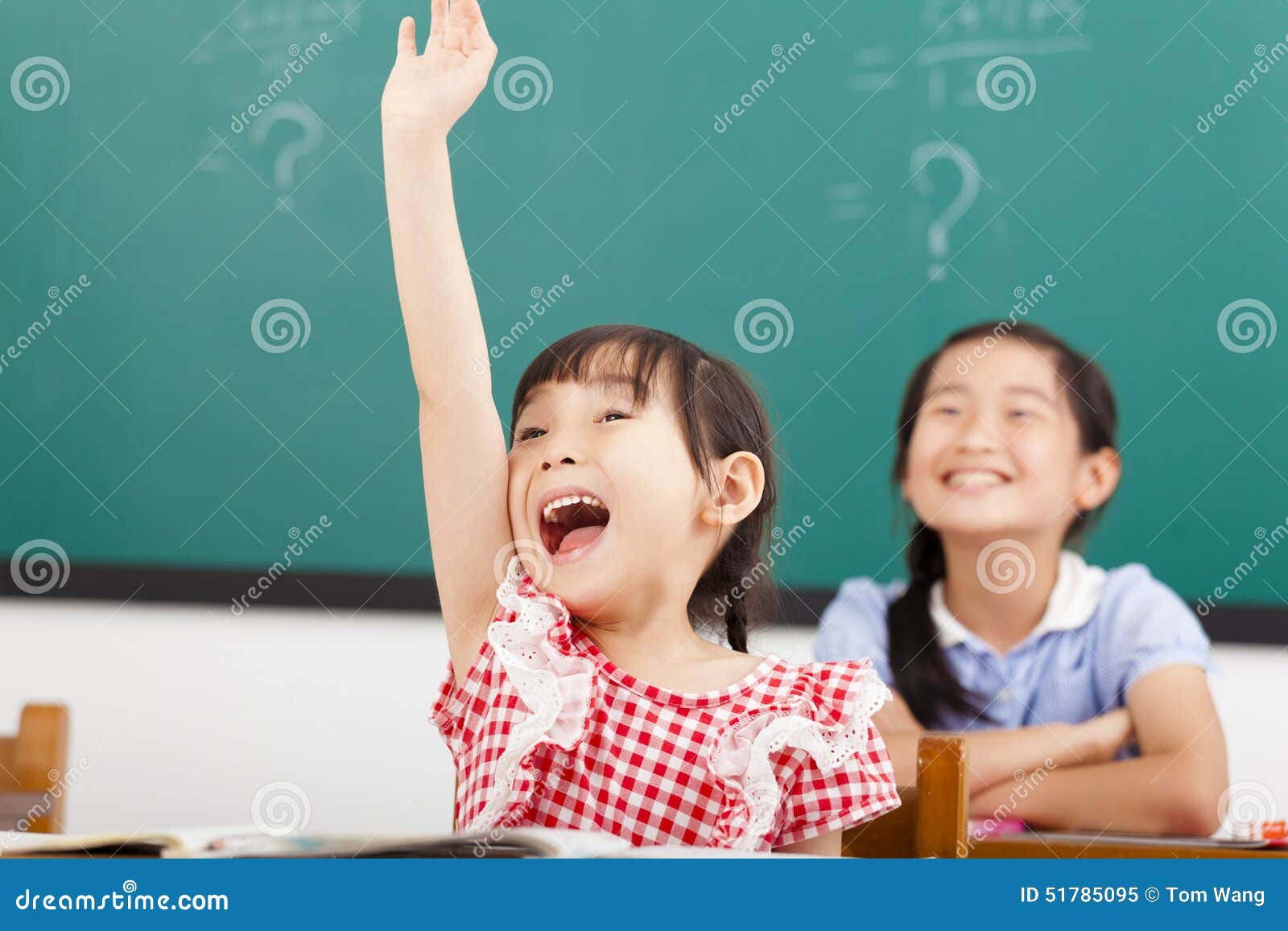 Happy Kids In Classroom