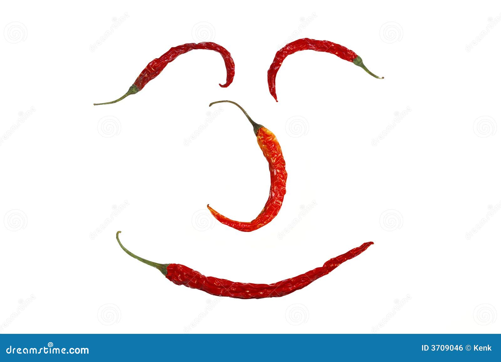 Happy Chilli Face stock photo. Image of face, cooking - 3709046
