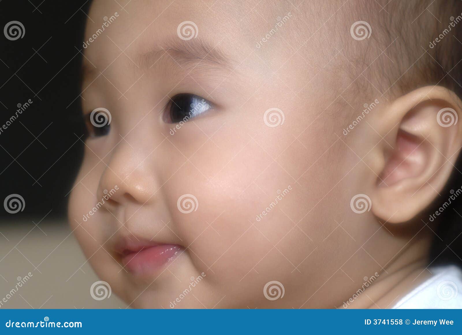 Happy Chinese Baby stock photo. Image of smile, children - 3741558