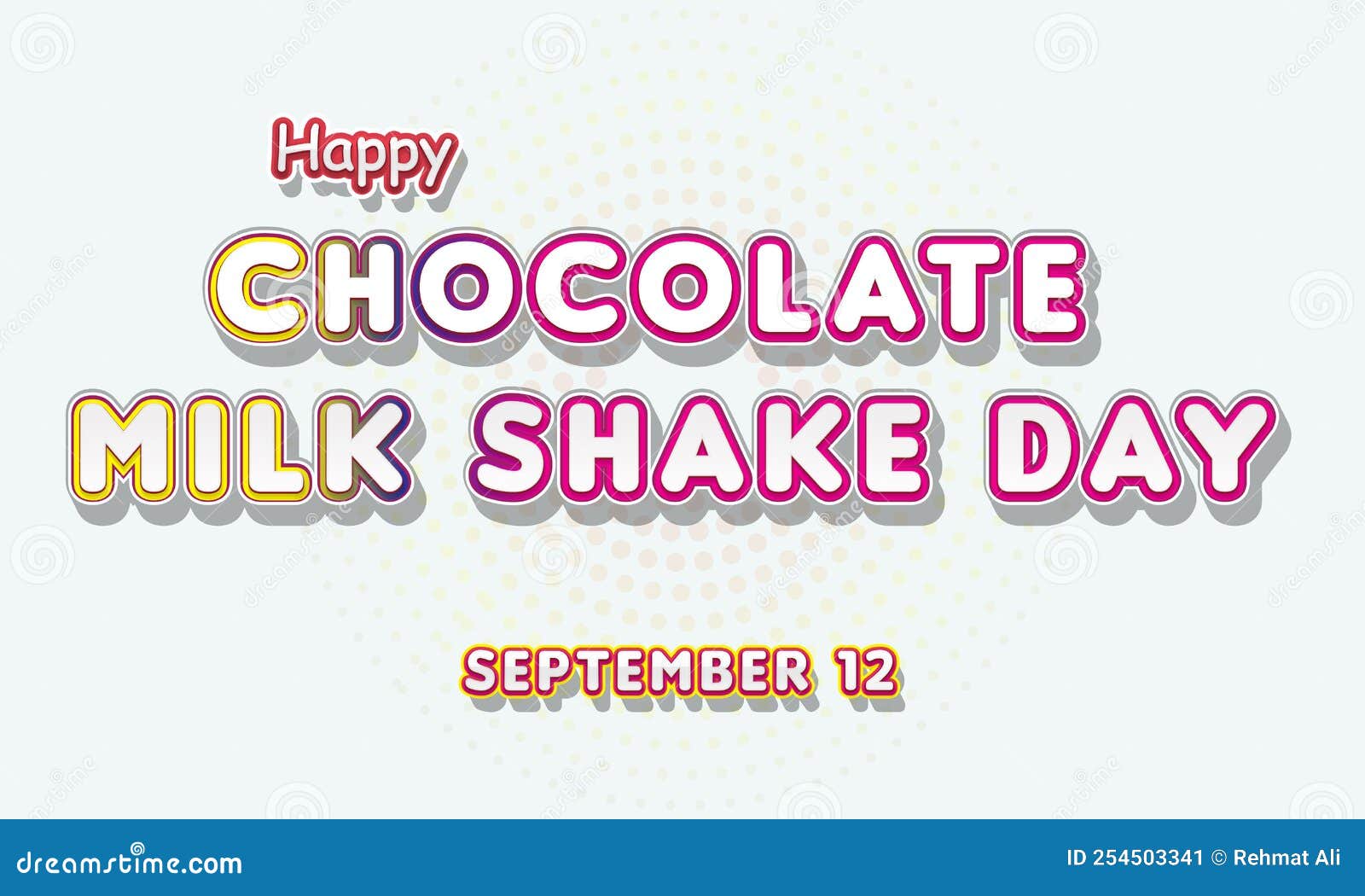Happy Chocolate Milk Shake Day , September 12. Calendar of September ...