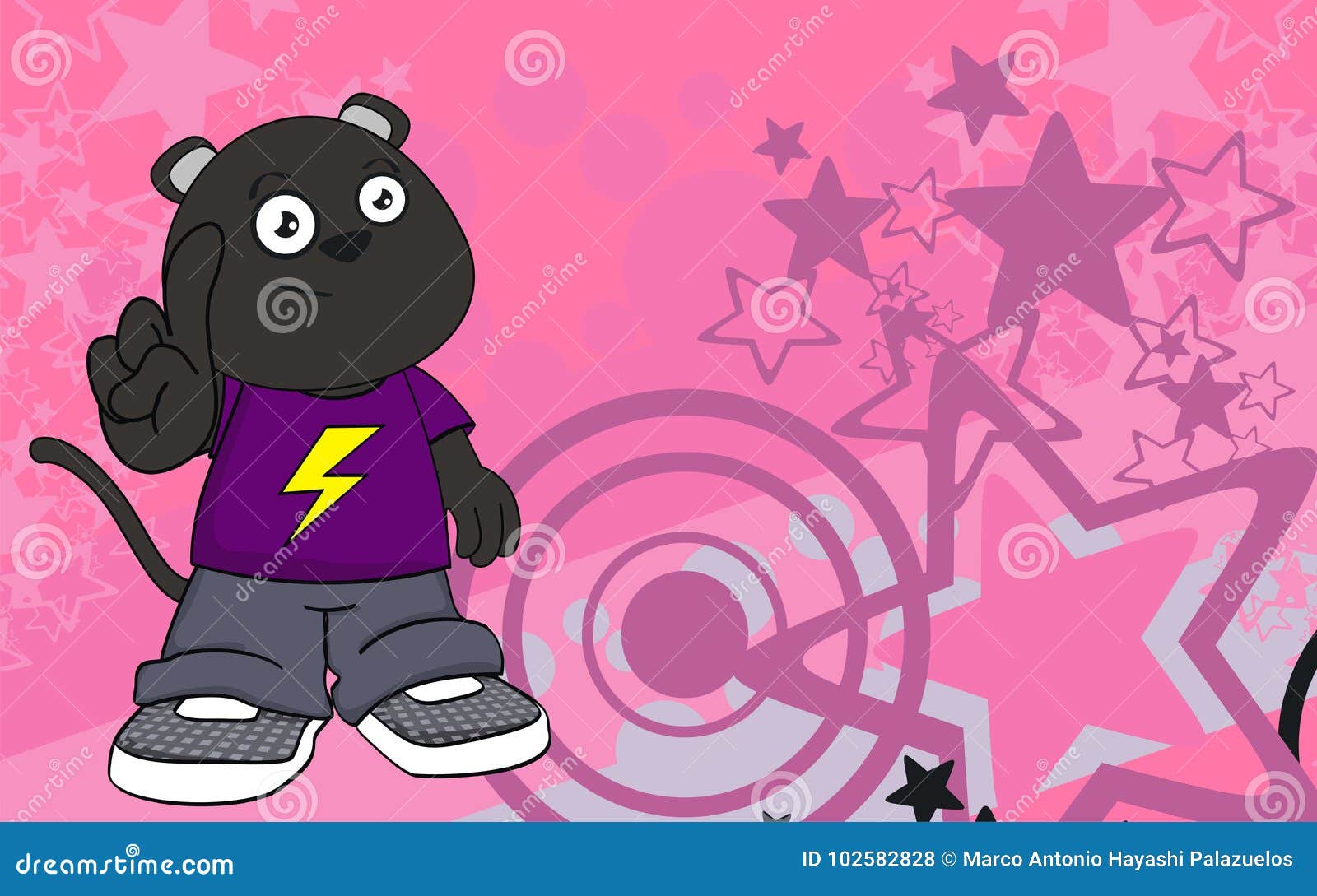 Happy Chubby Little Chinese Rat Royalty-Free Cartoon | CartoonDealer ...