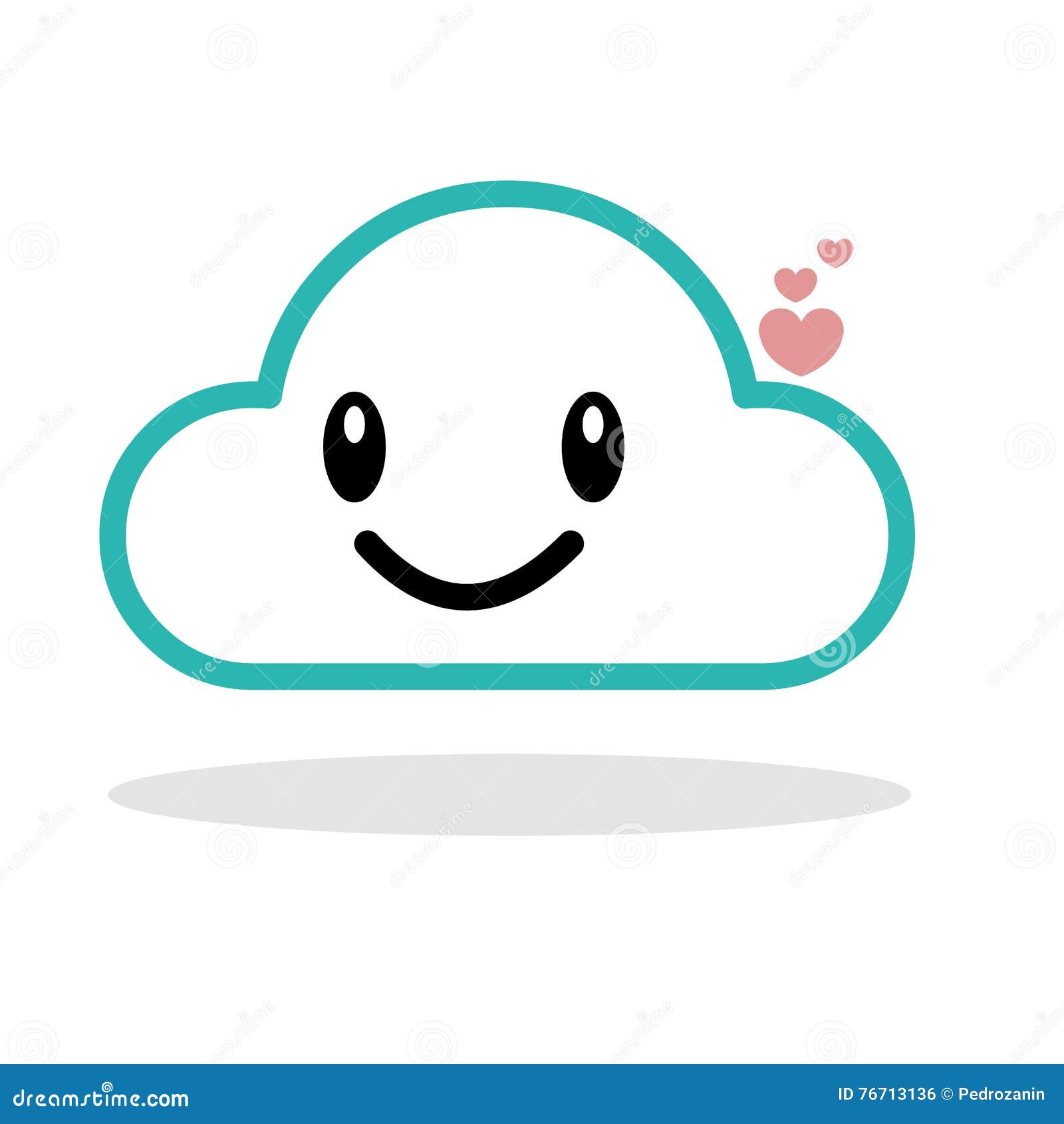 Happy Cloud Picture. Image: 76713136