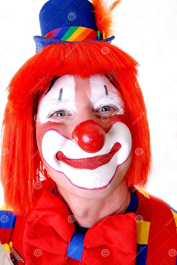 Happy Clown stock photo. Image of clown, smiling, carnival - 1577740