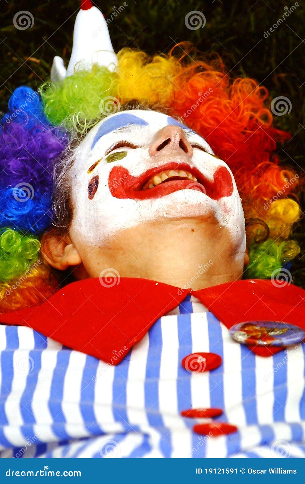 Happy clown stock image. Image of gesture, party, happy - 19121591
