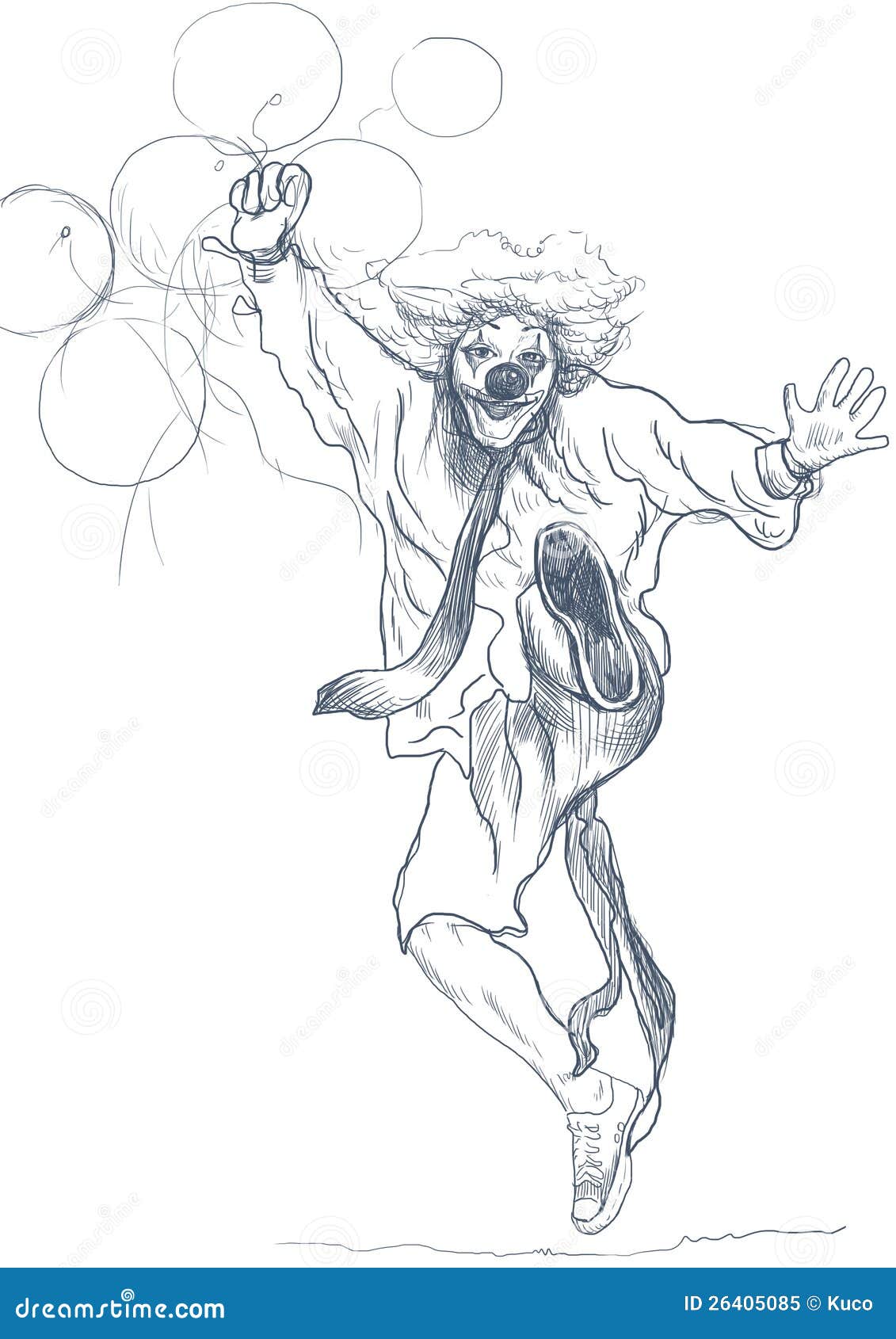 Happy Clowns Drawings