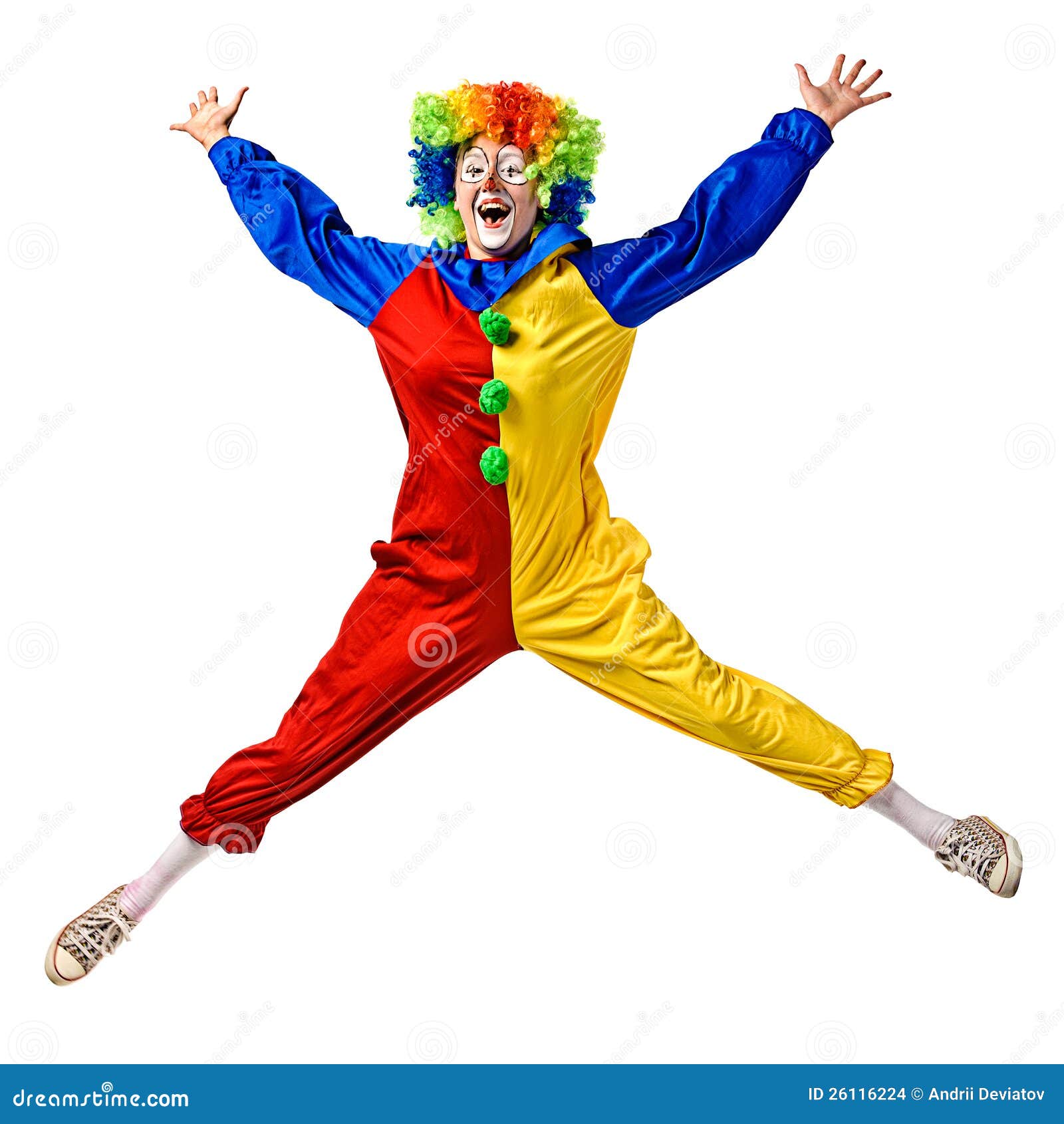 Happy Clown With The Blank Board Stock Image | CartoonDealer.com #23406595