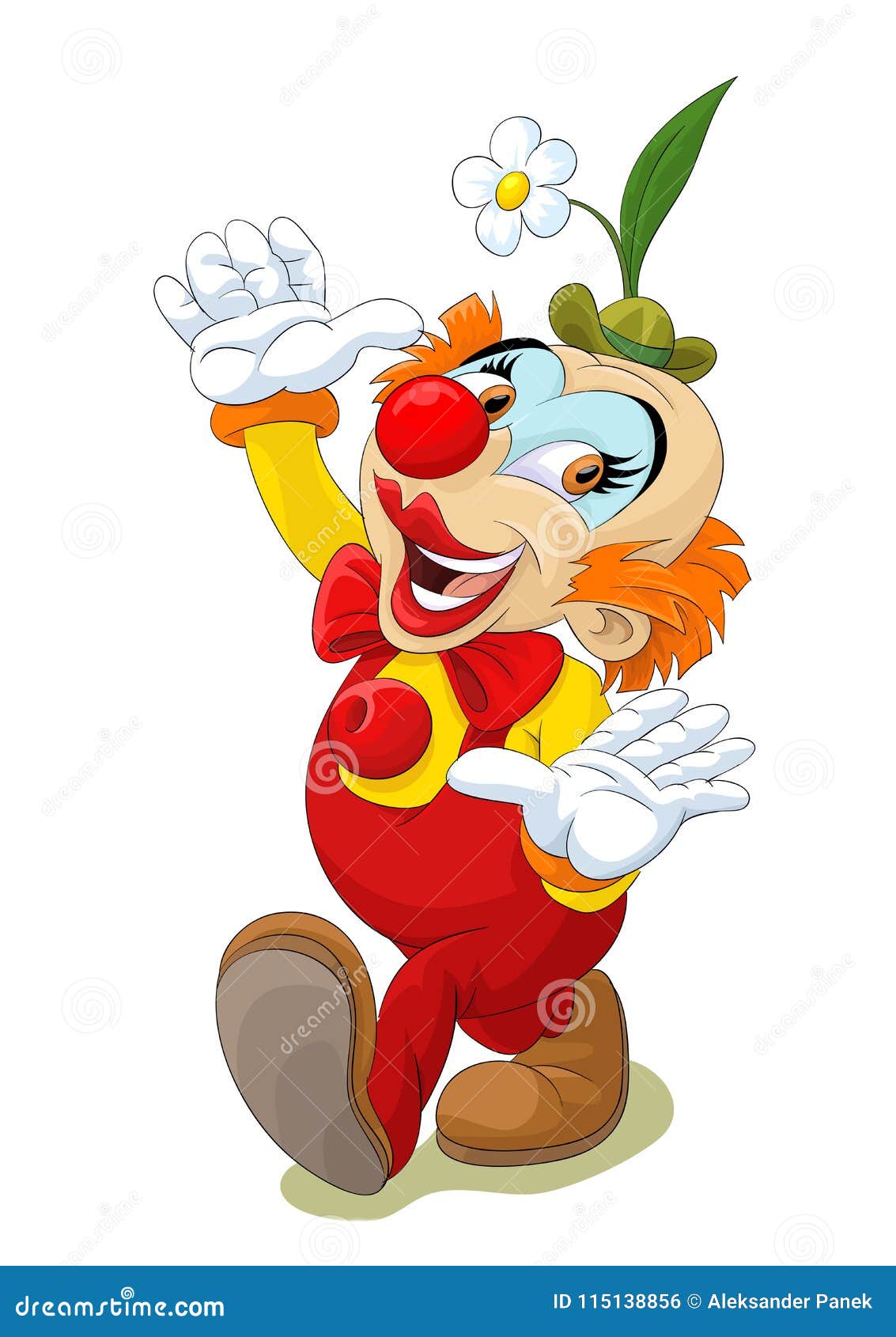 Happy Clown Stock Image | CartoonDealer.com #6660937